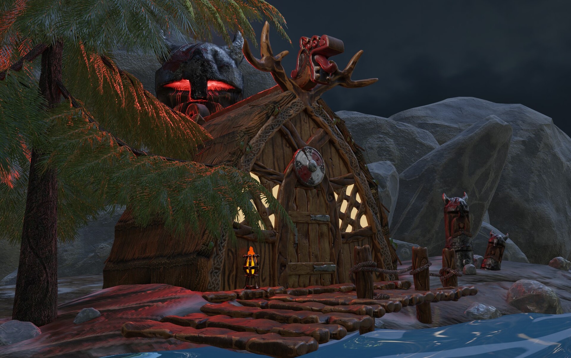 ArtStation - Viking House