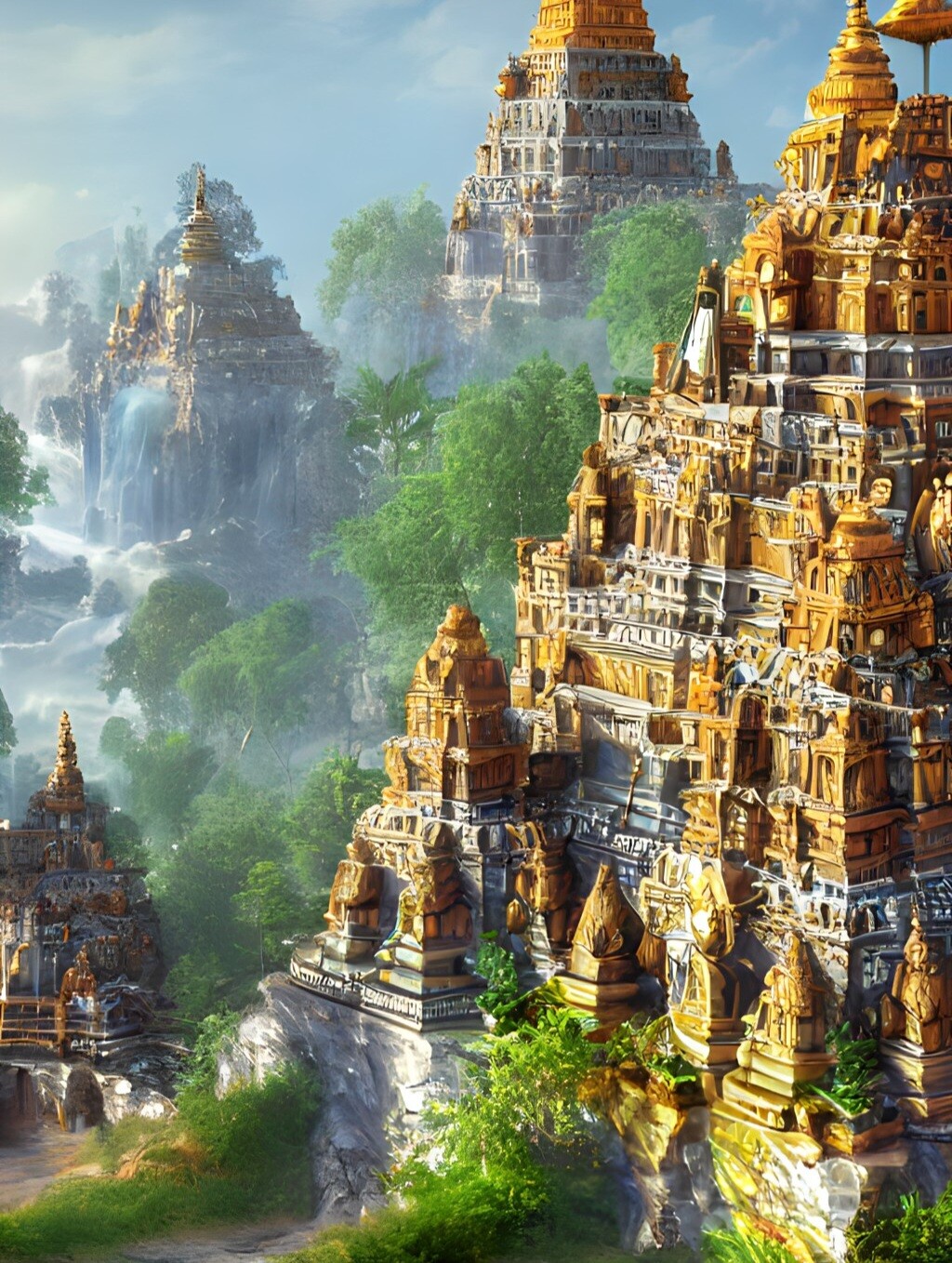 ArtStation - The city of Ayodhya