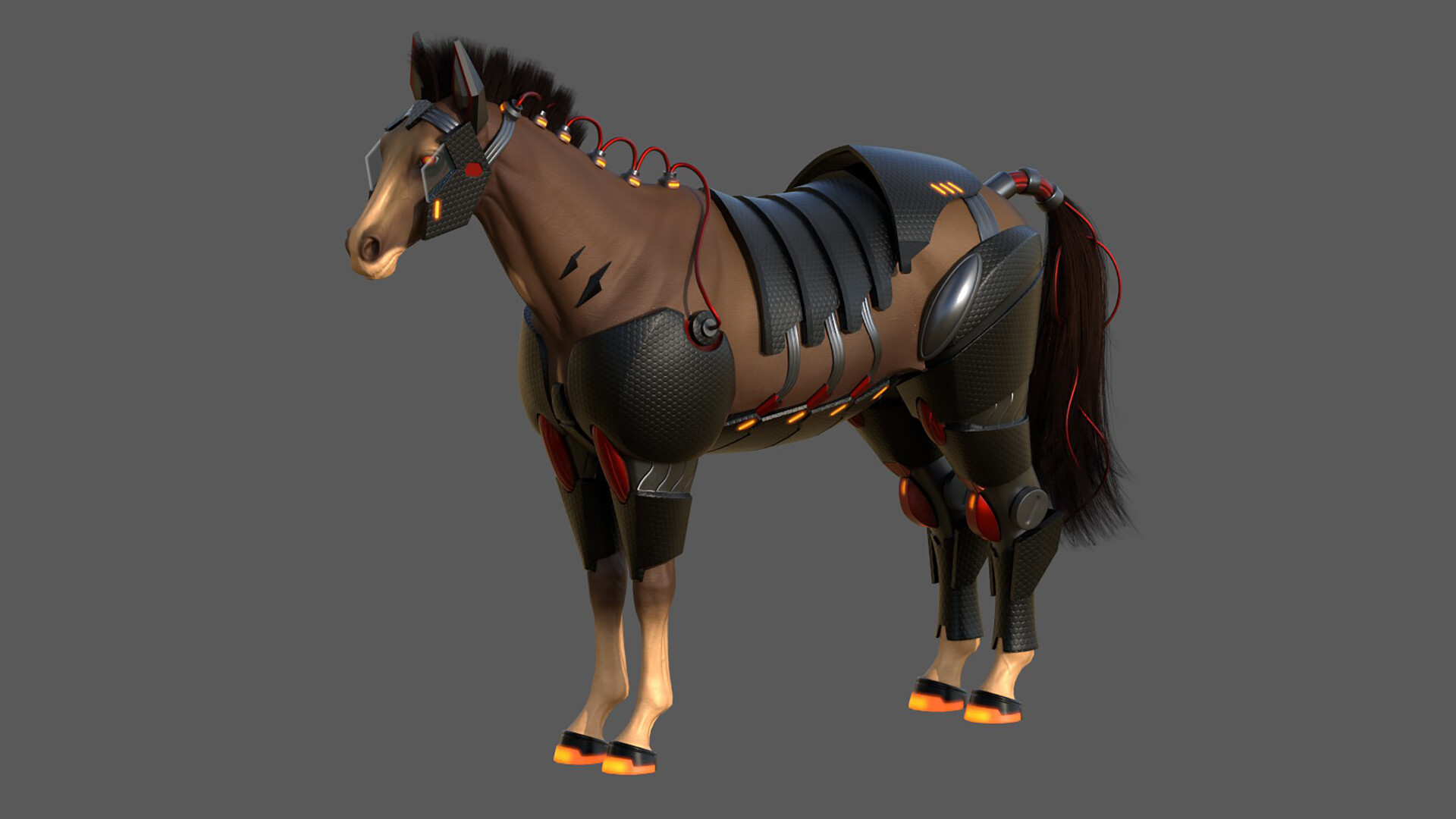 cyborg horse