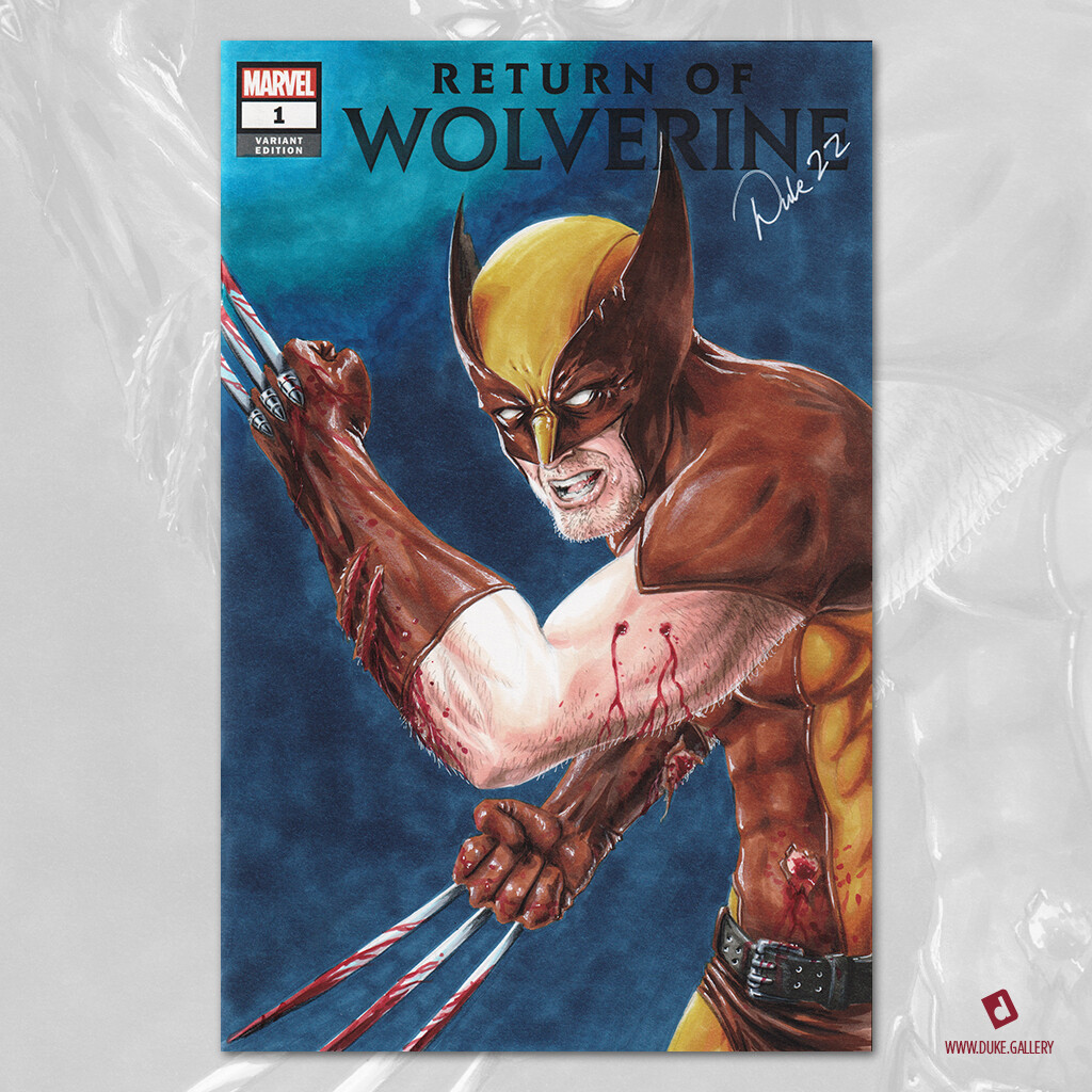ArtStation - Wolverine Sketch Cover