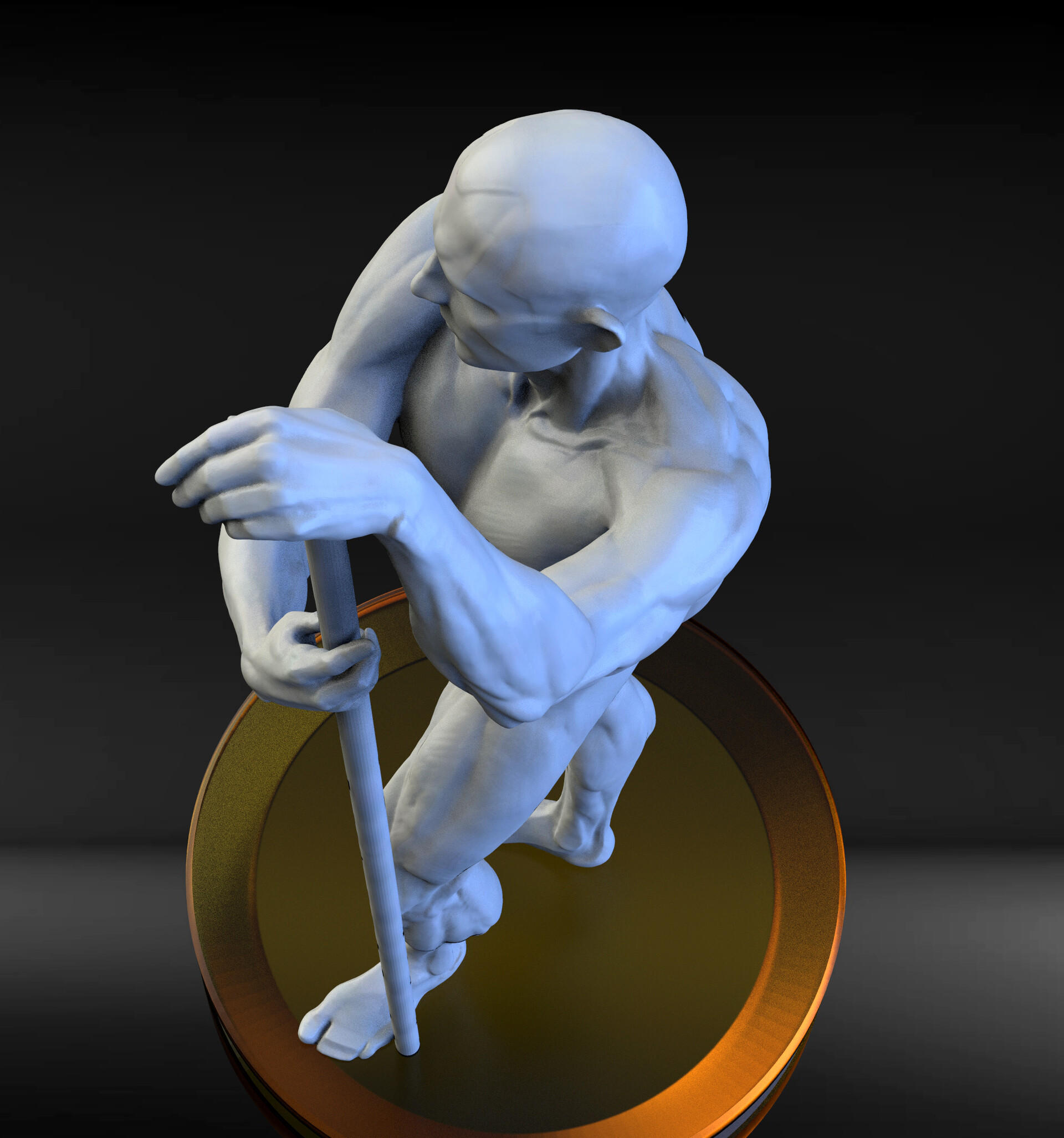 Sokrat Karailanidi - Male figure