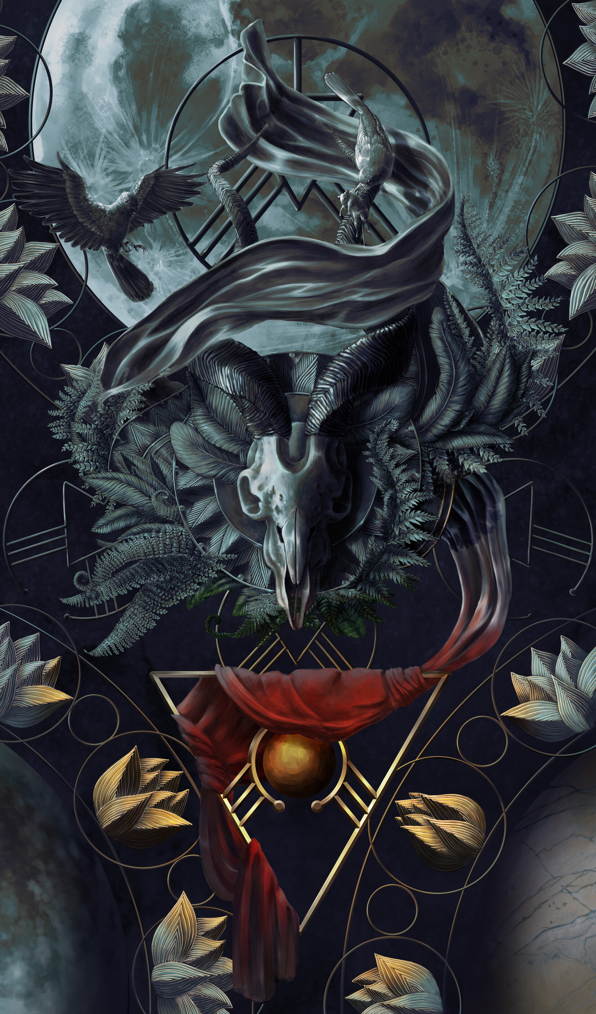 ArtStation - Metal Skull