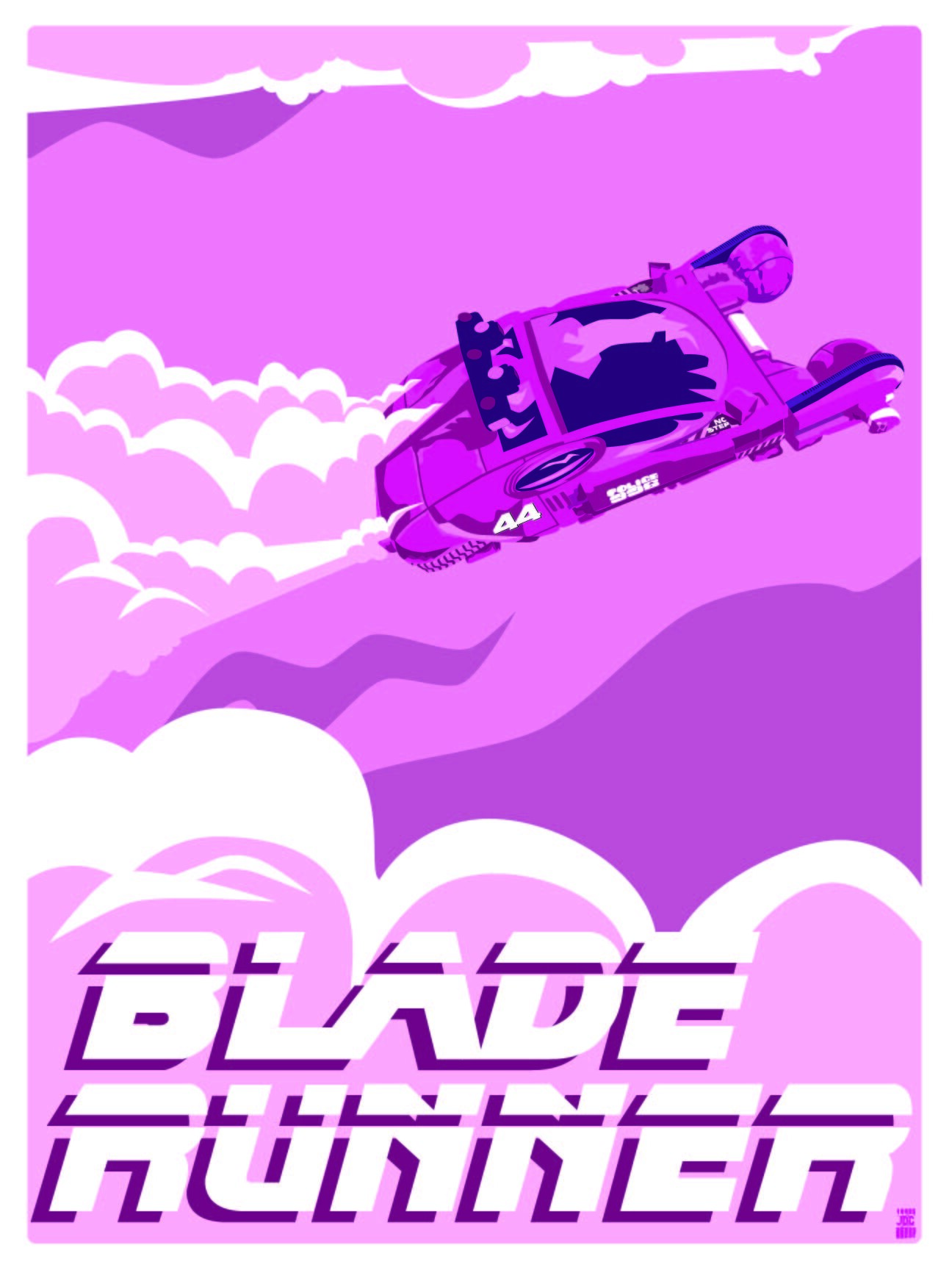 ArtStation - Blade Runner Spinner Poster