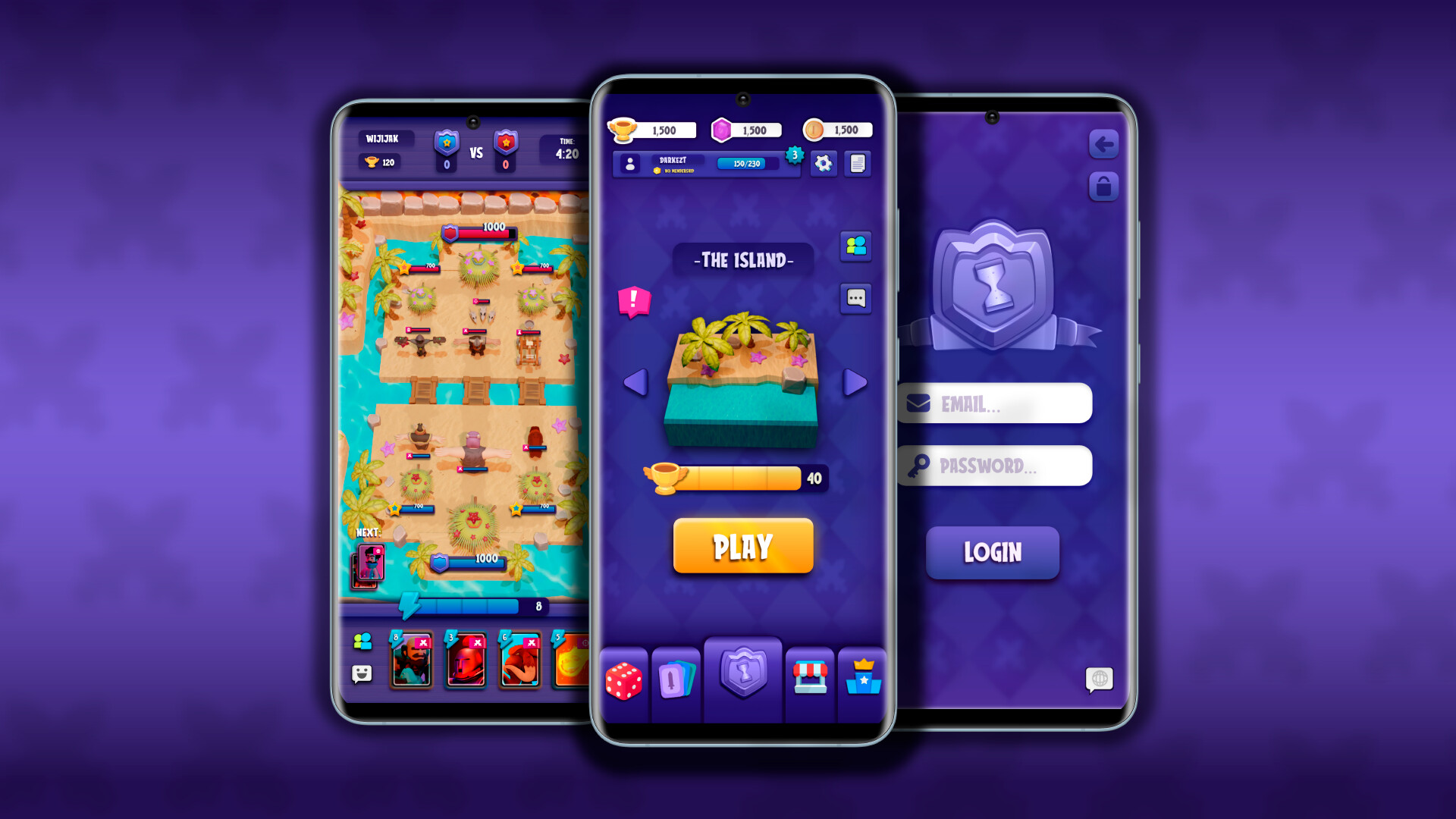 ArtStation - UI/UX Art - Untime Clash