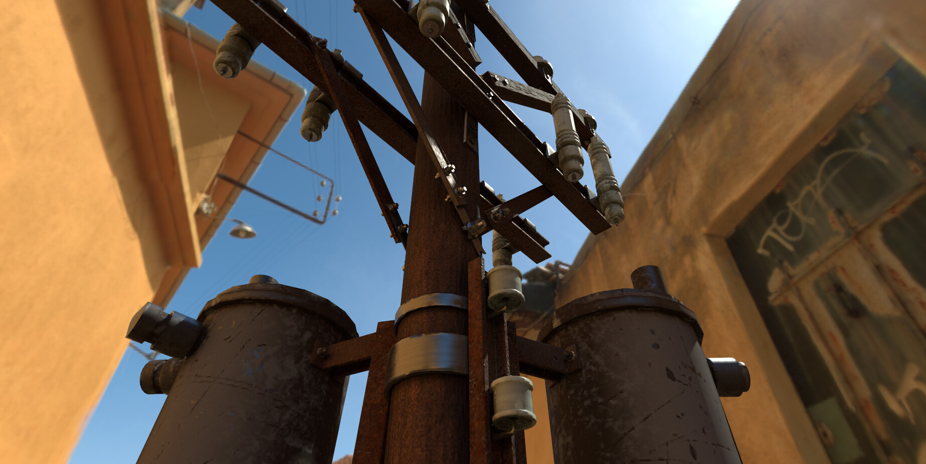 ArtStation - Utility Pole