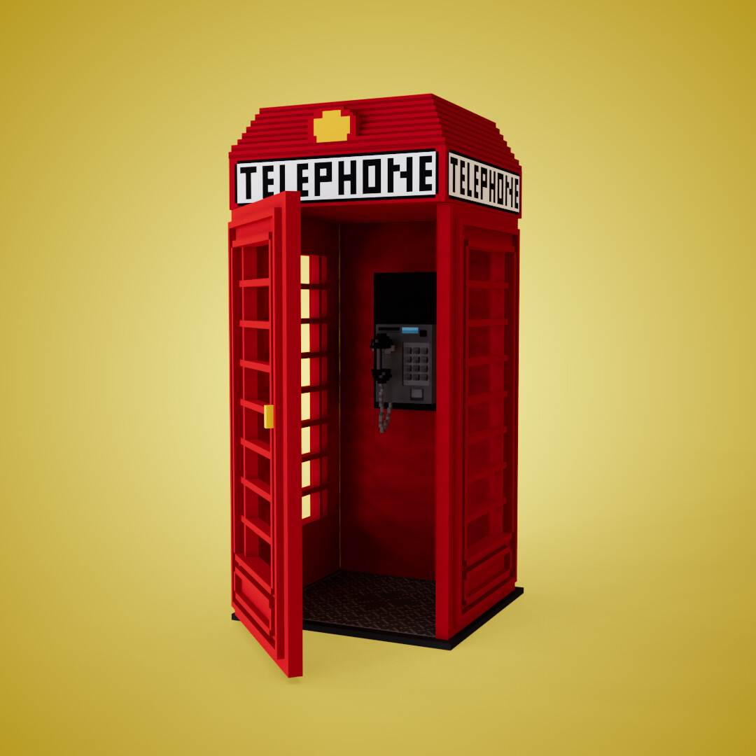 ArtStation - Phone box