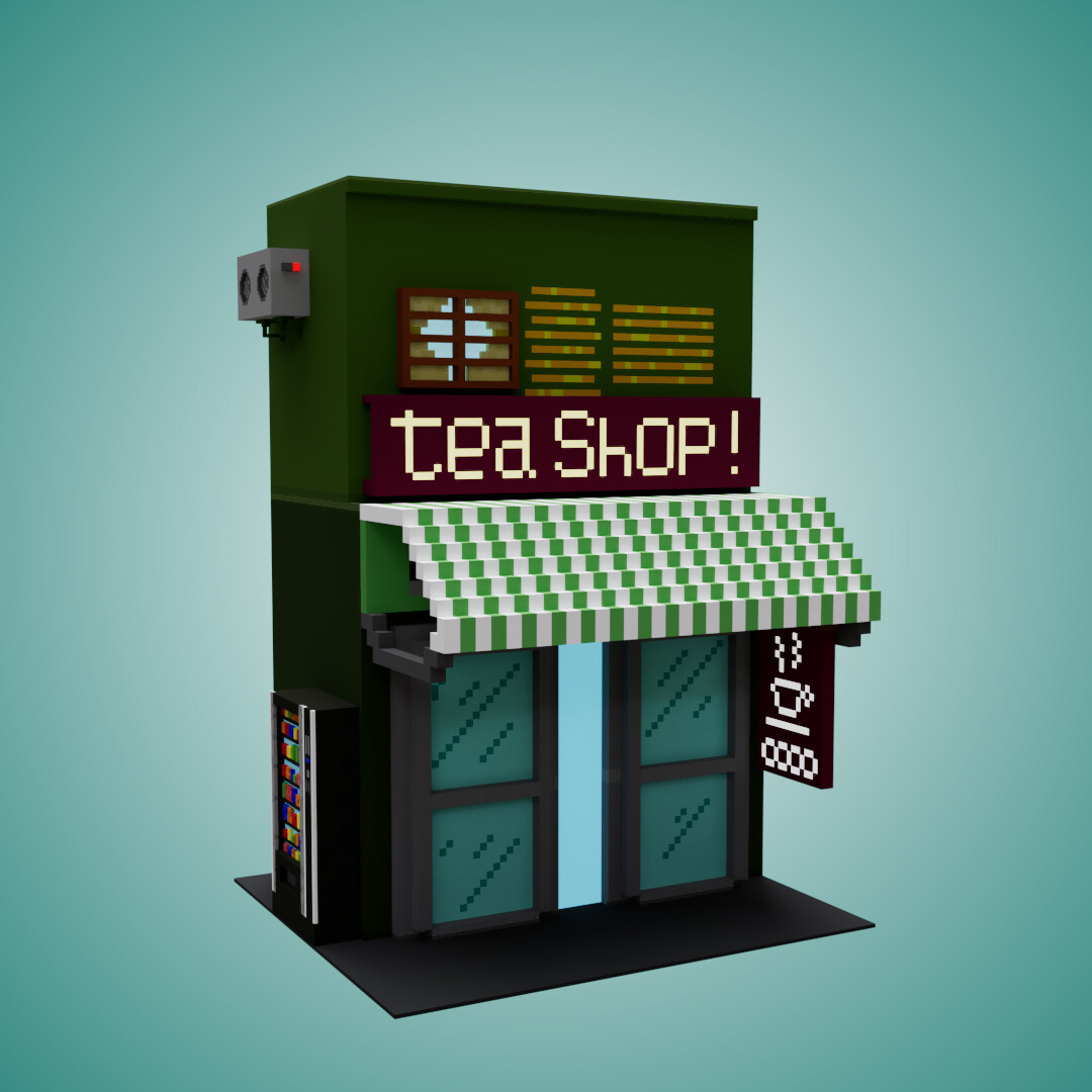 ArtStation - Tea Shop