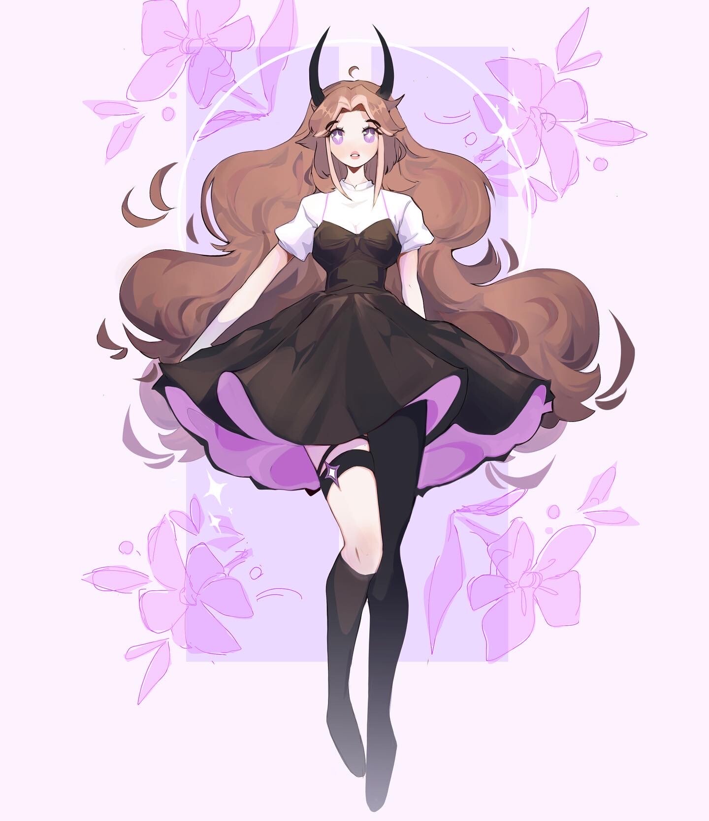 ArtStation - Demon Lady [Purple]