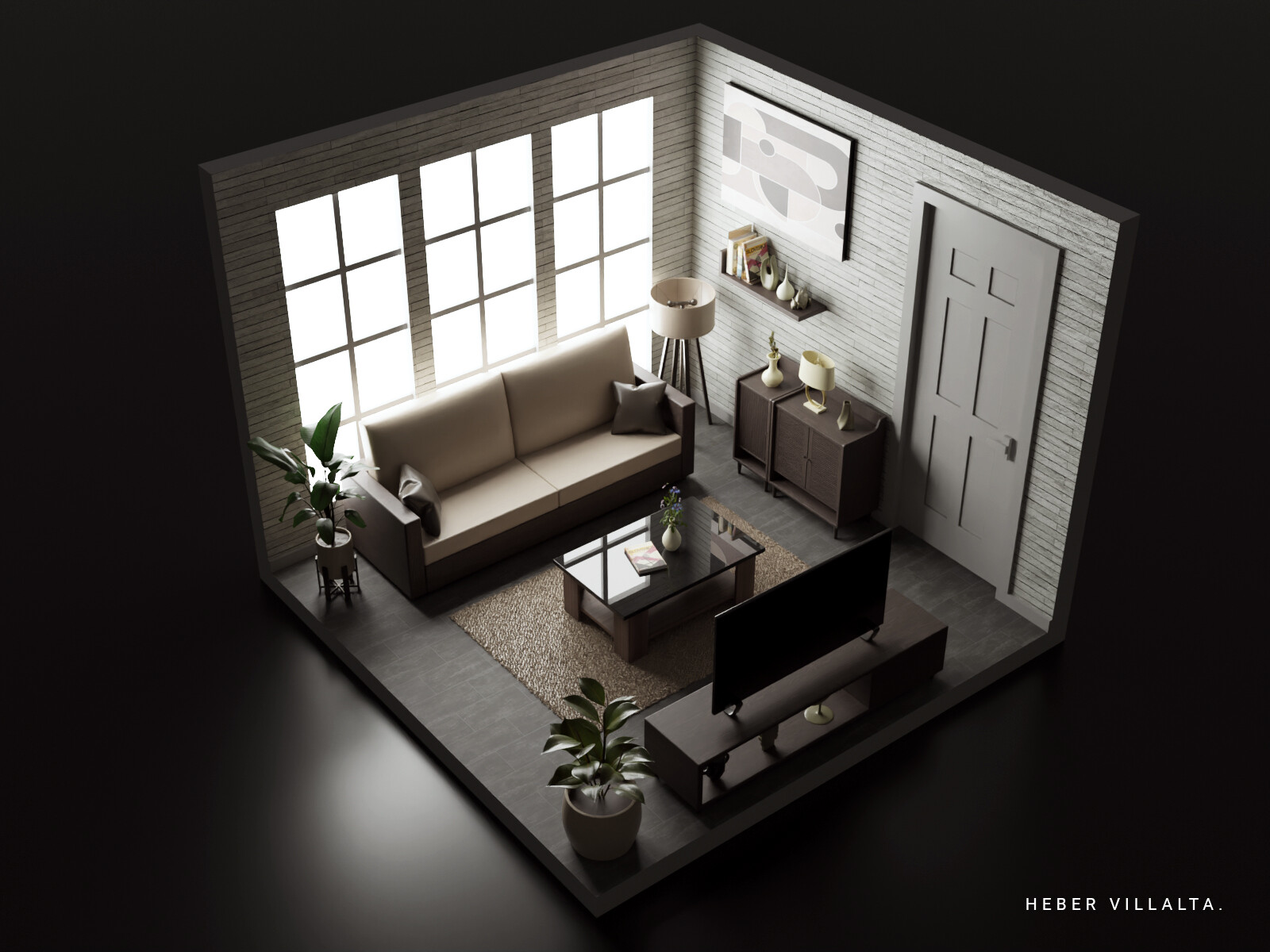 ArtStation - Living Room