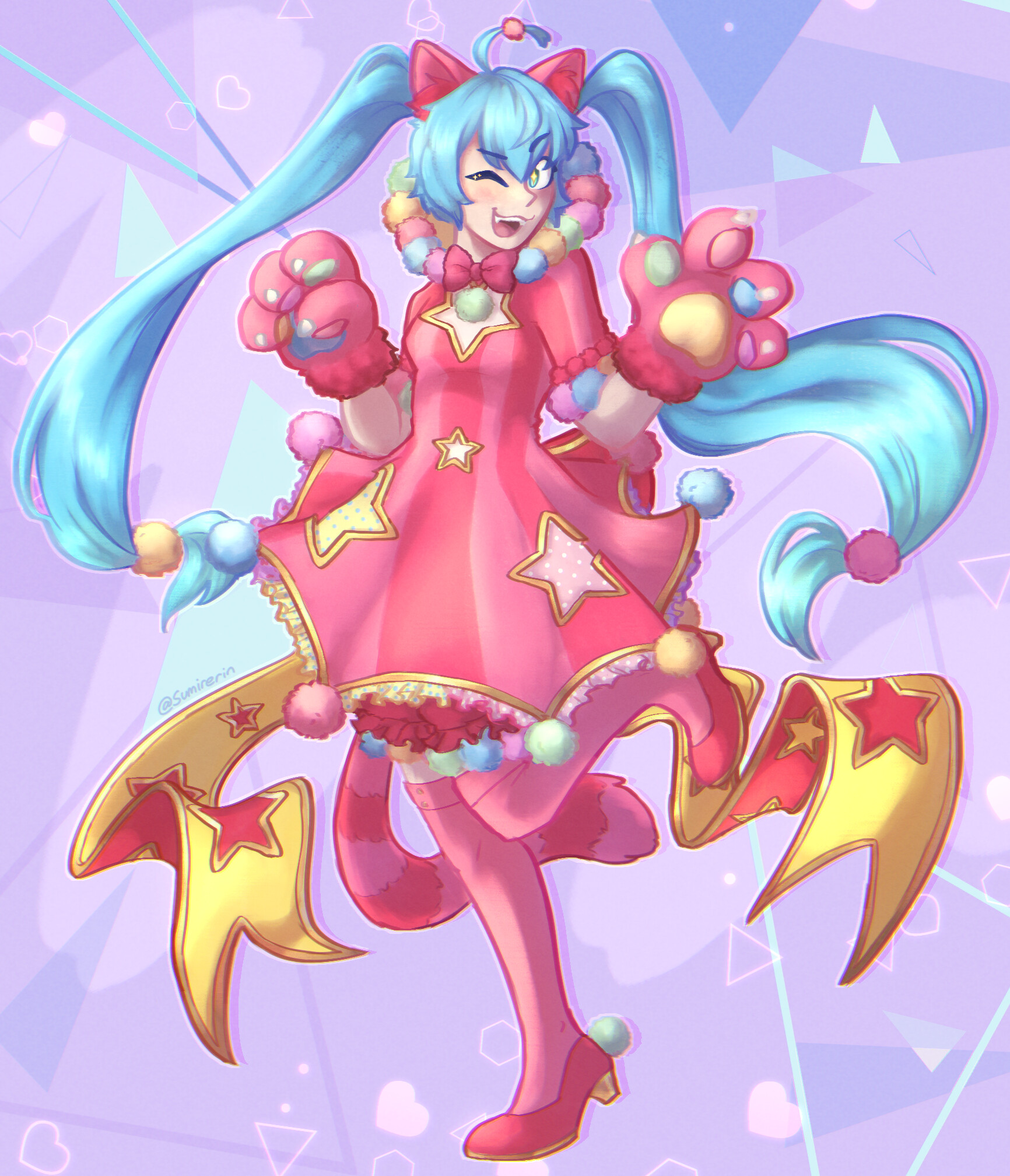 ArtStation - Hatsune Miku Wonderlands x Showtime