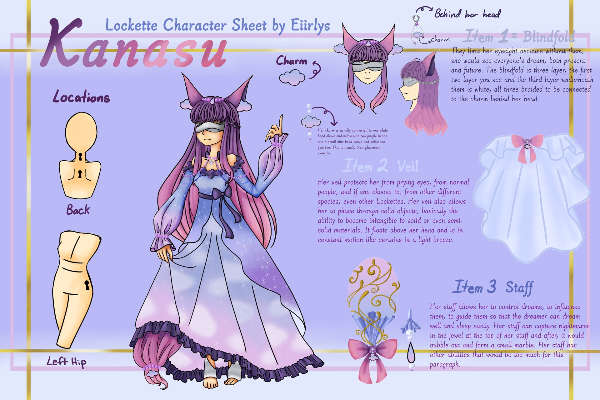 ArtStation - Lockette MYO - Kanasu