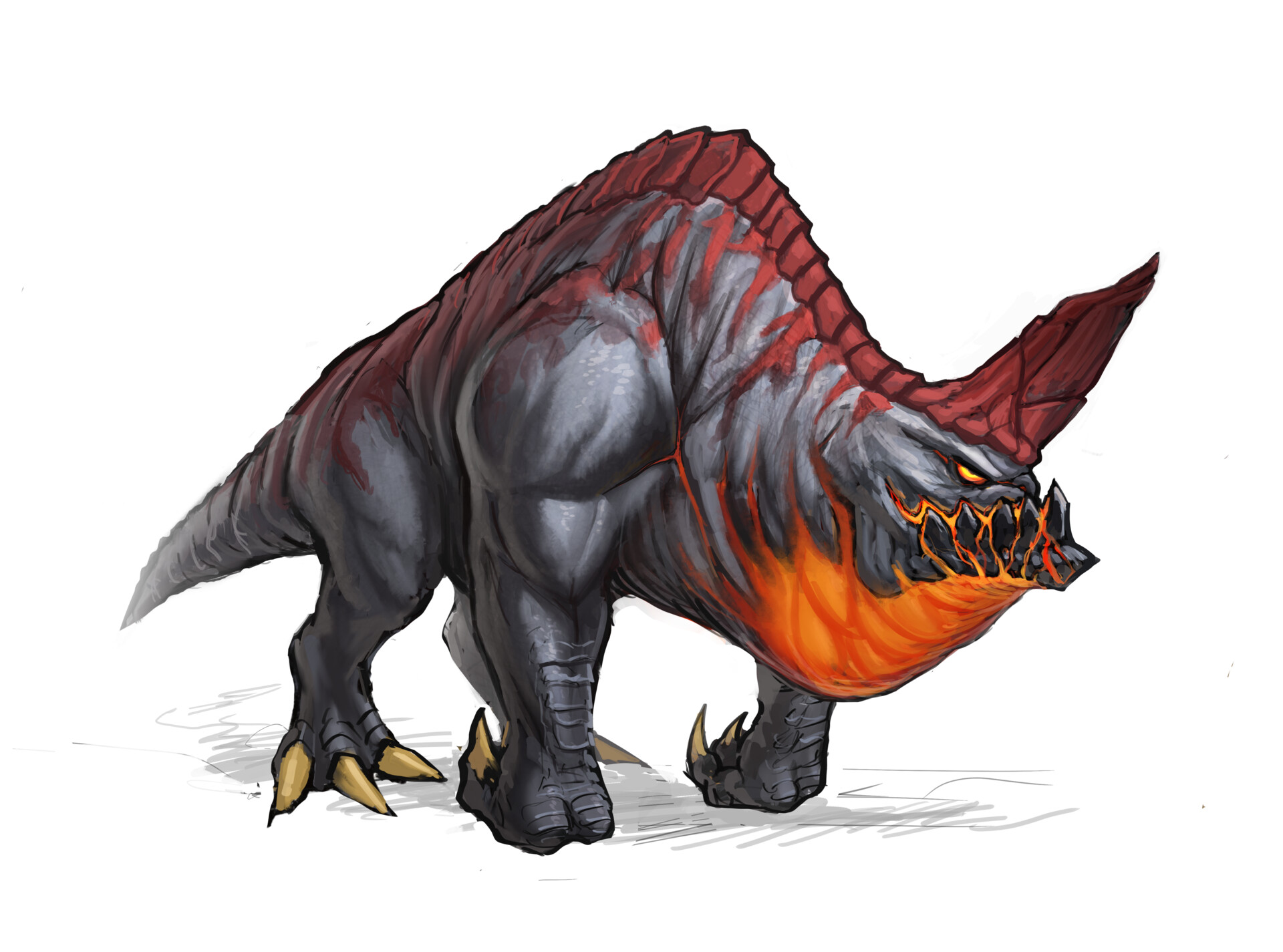 ArtStation - Lava Behemoth