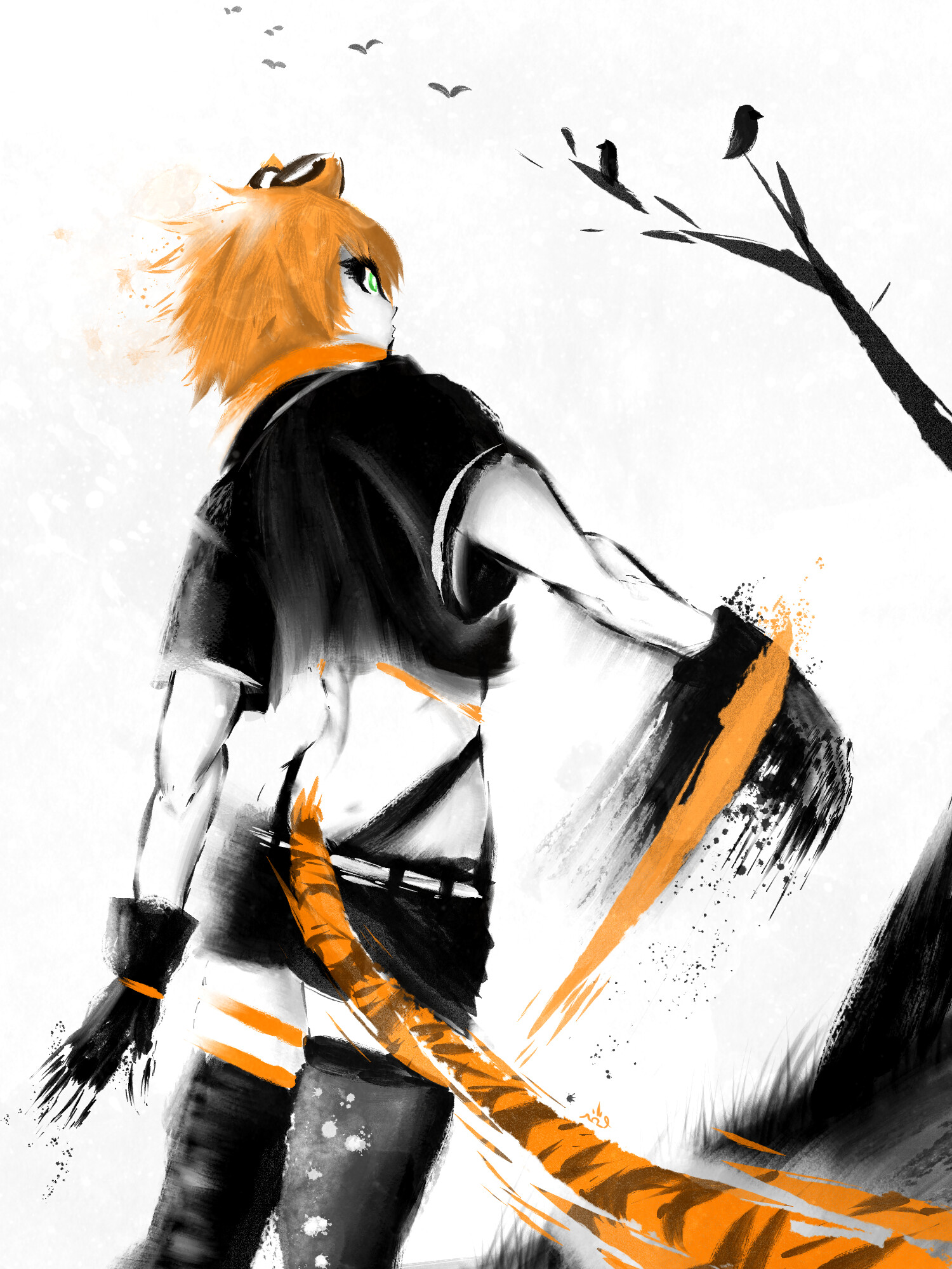 ArtStation - [Fan Work] Shimada Tiger