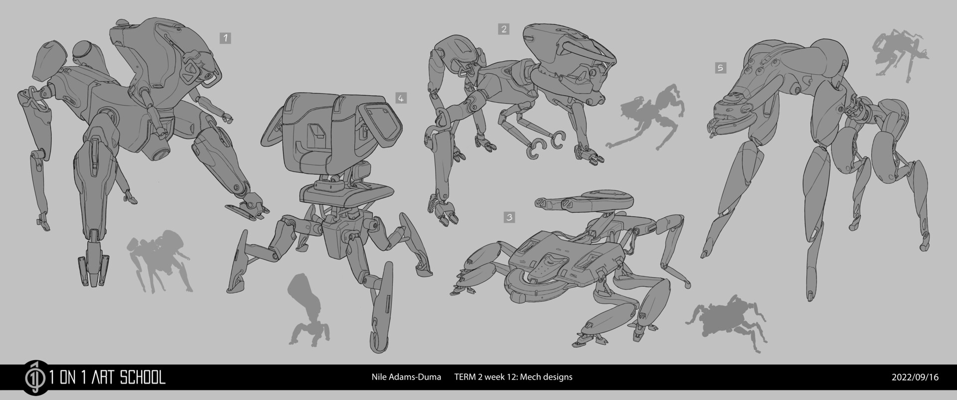 ArtStation - Mech Designs