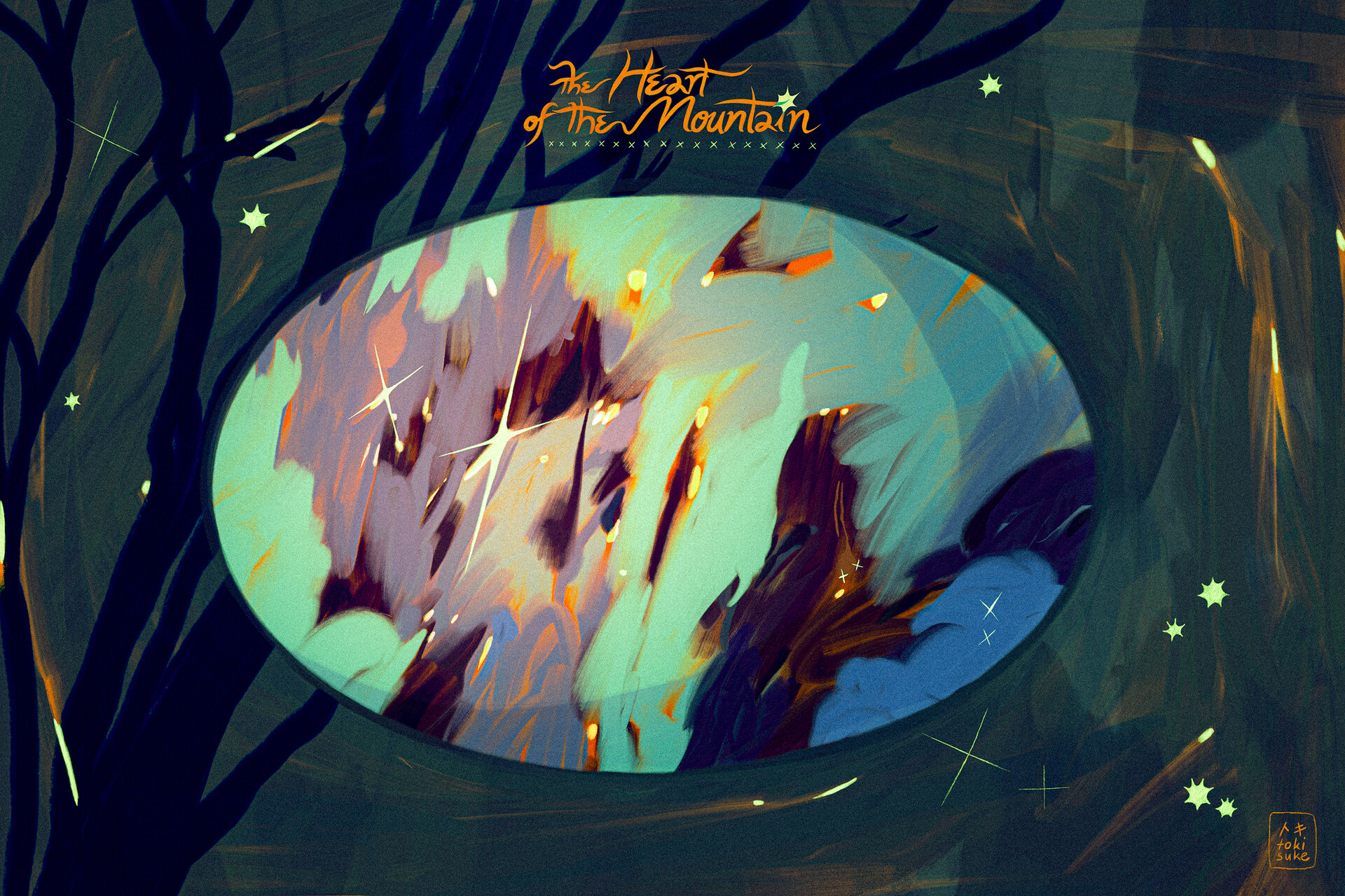 ArtStation - The Heart of the Mountain