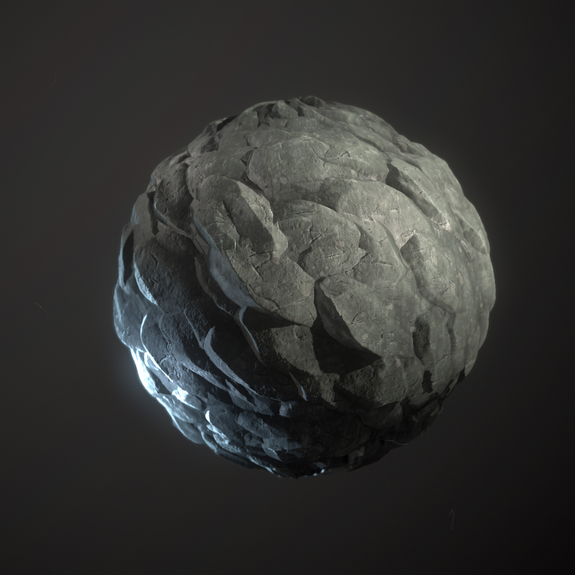 ArtStation - Stylized Cliff Rock Material