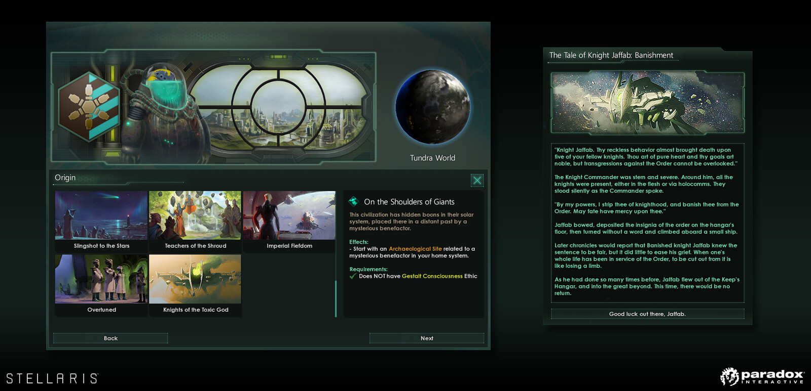 Jeremie Tauziede - Stellaris - Toxic God Event Images