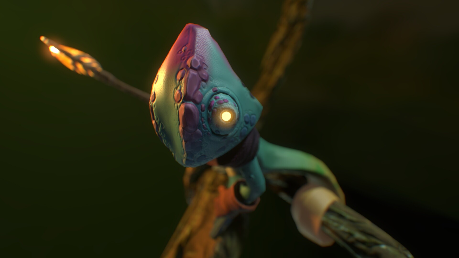 ArtStation - Chameleon Wizard