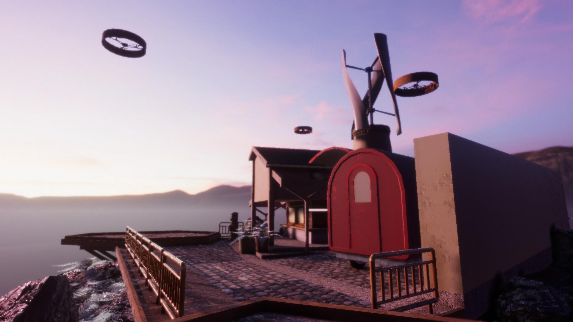 ArtStation - Dawn Rest Stop