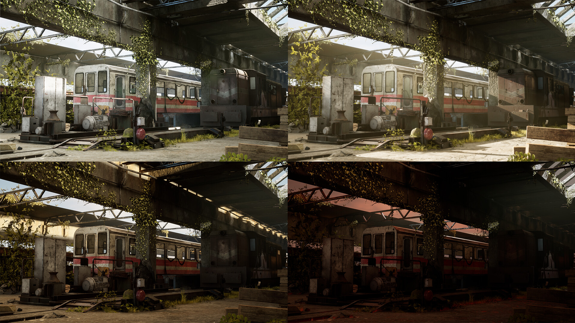 Siew Jia Huey (Rex) - Post-Apocalyptic Train Station (Unreal Engine 5 ...