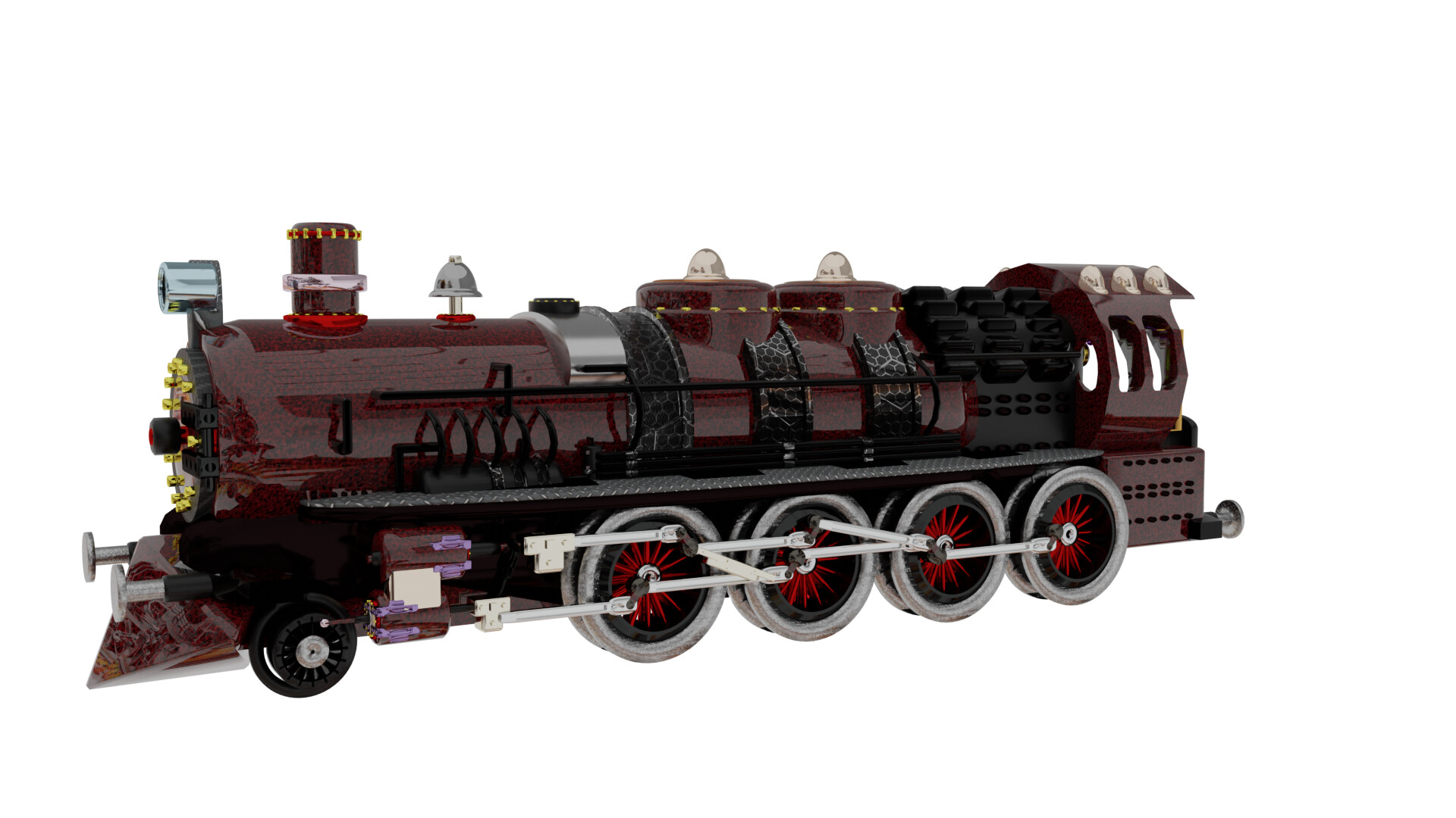 ArtStation - red train