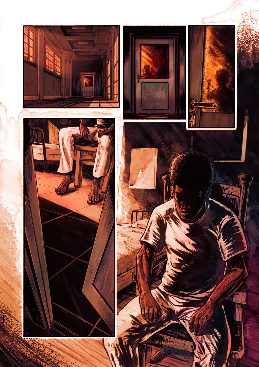 ArtStation - Comic page process