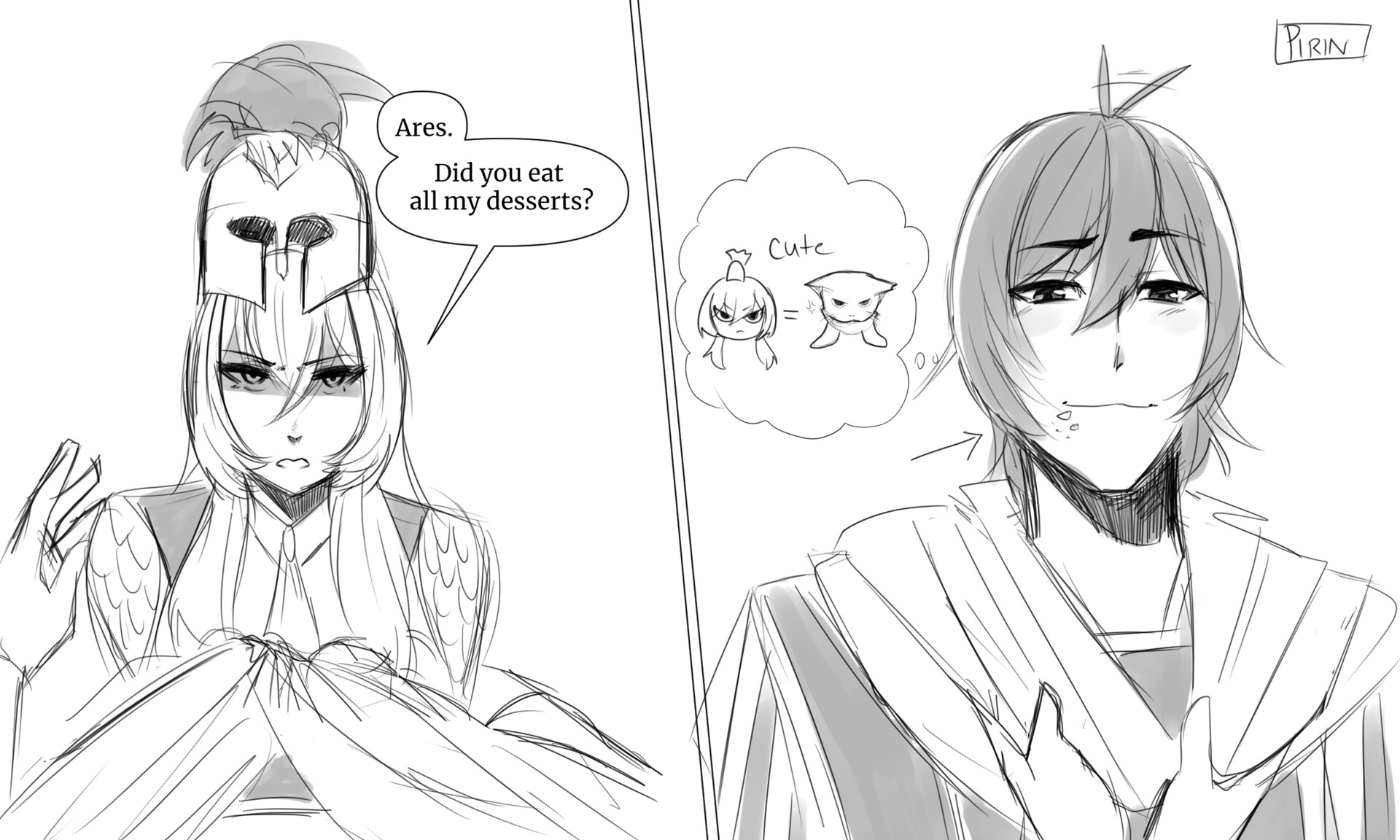 Ares And Athena Together