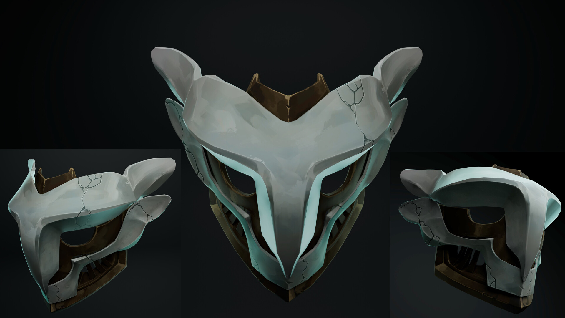 ArtStation - ARCANE Ekko's mask