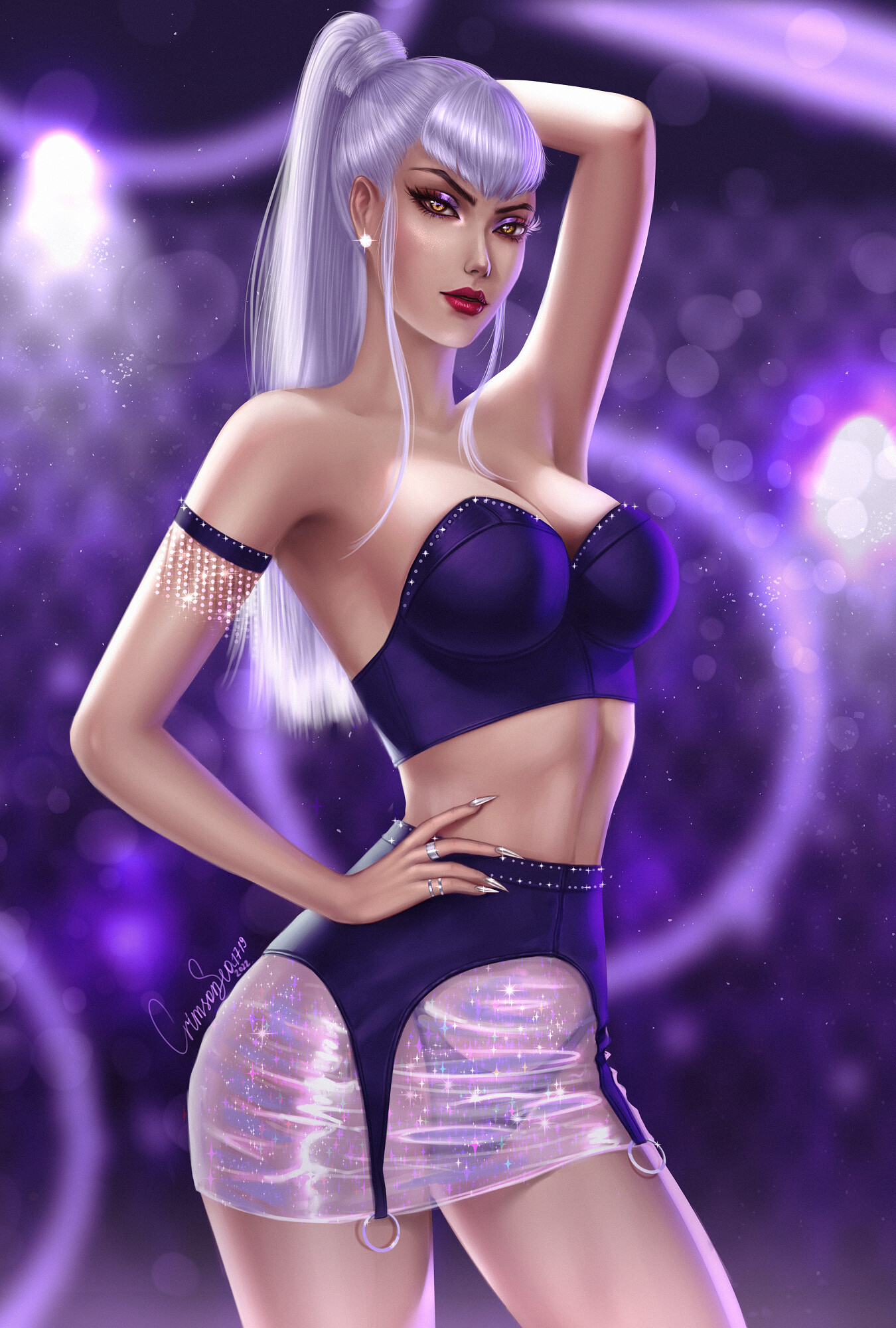 ArtStation - K/DA Evelynn