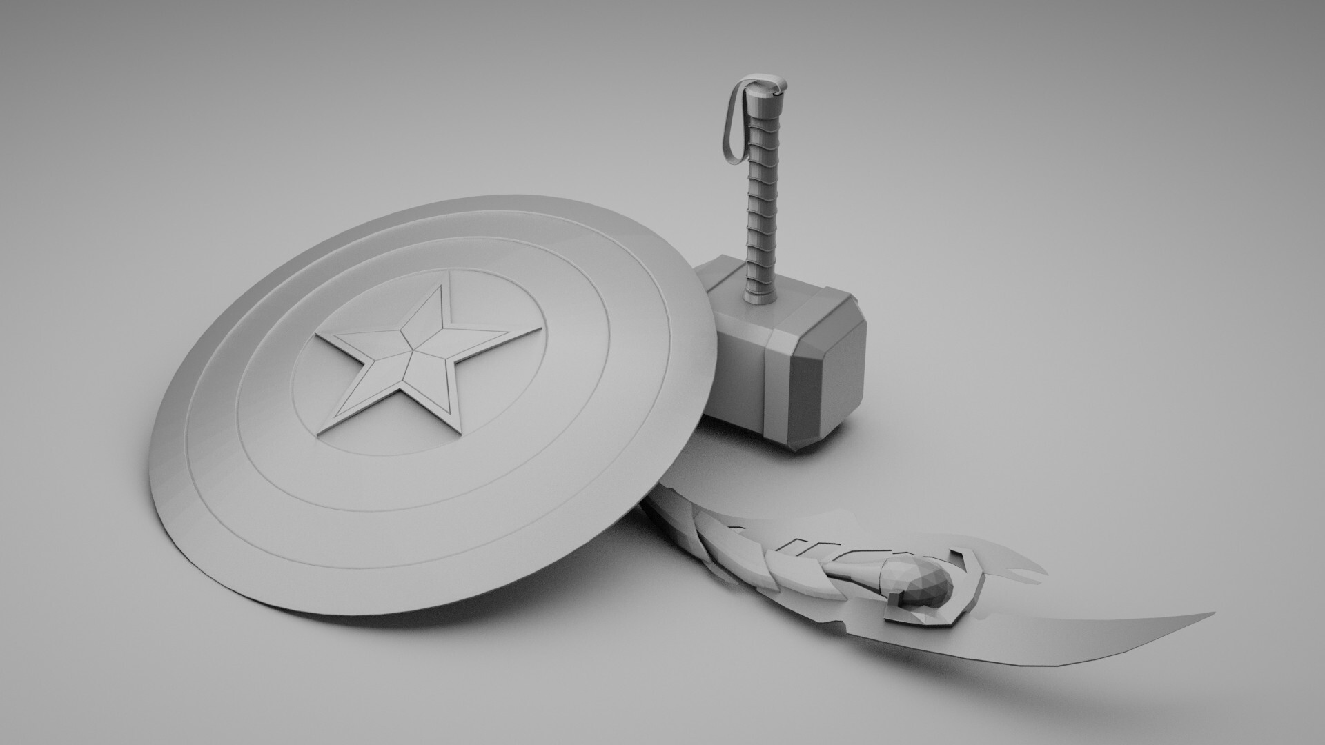 ArtStation - Marvel Props - Hard Surface Model Collection