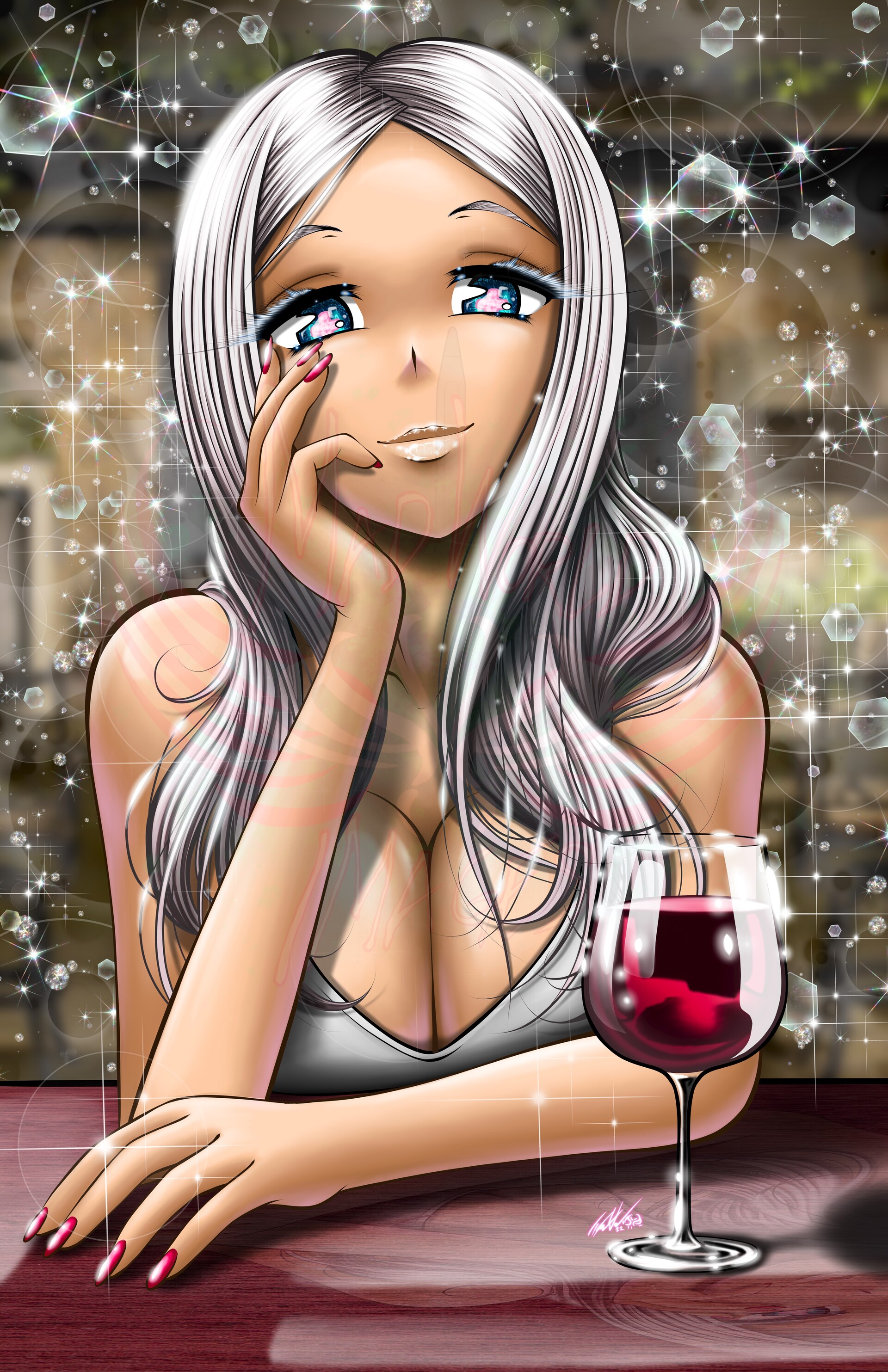 ArtStation - Princess Hibana (Fire Force) Fan Art