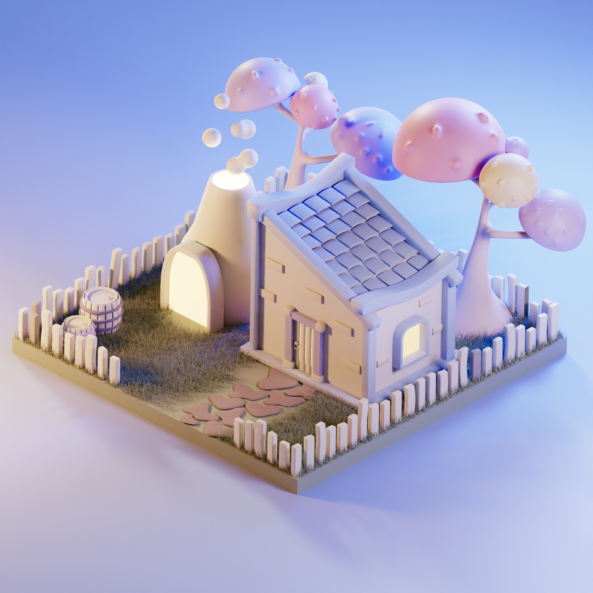 ArtStation - Low poly design