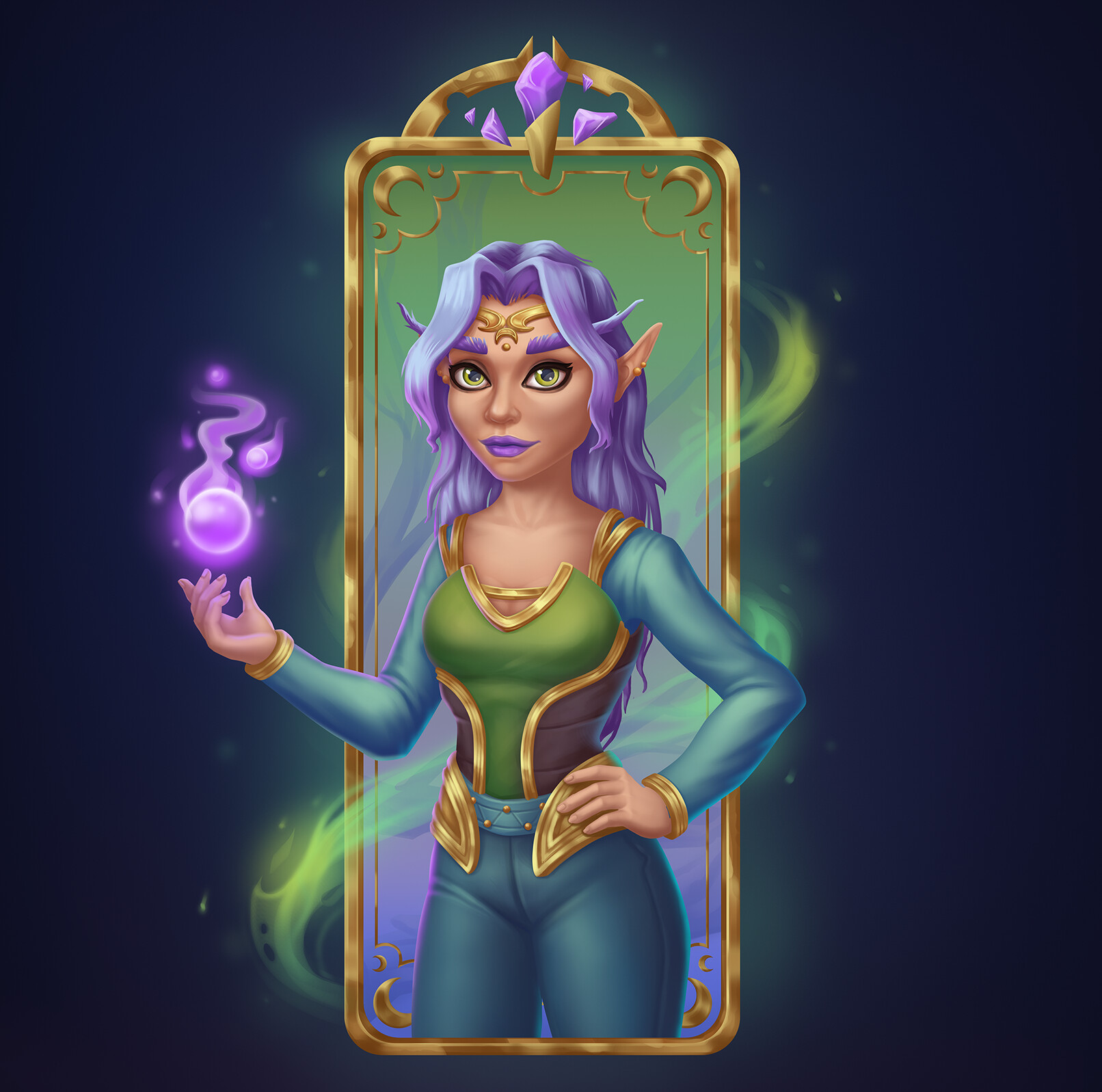 ArtStation - Elf Ielin