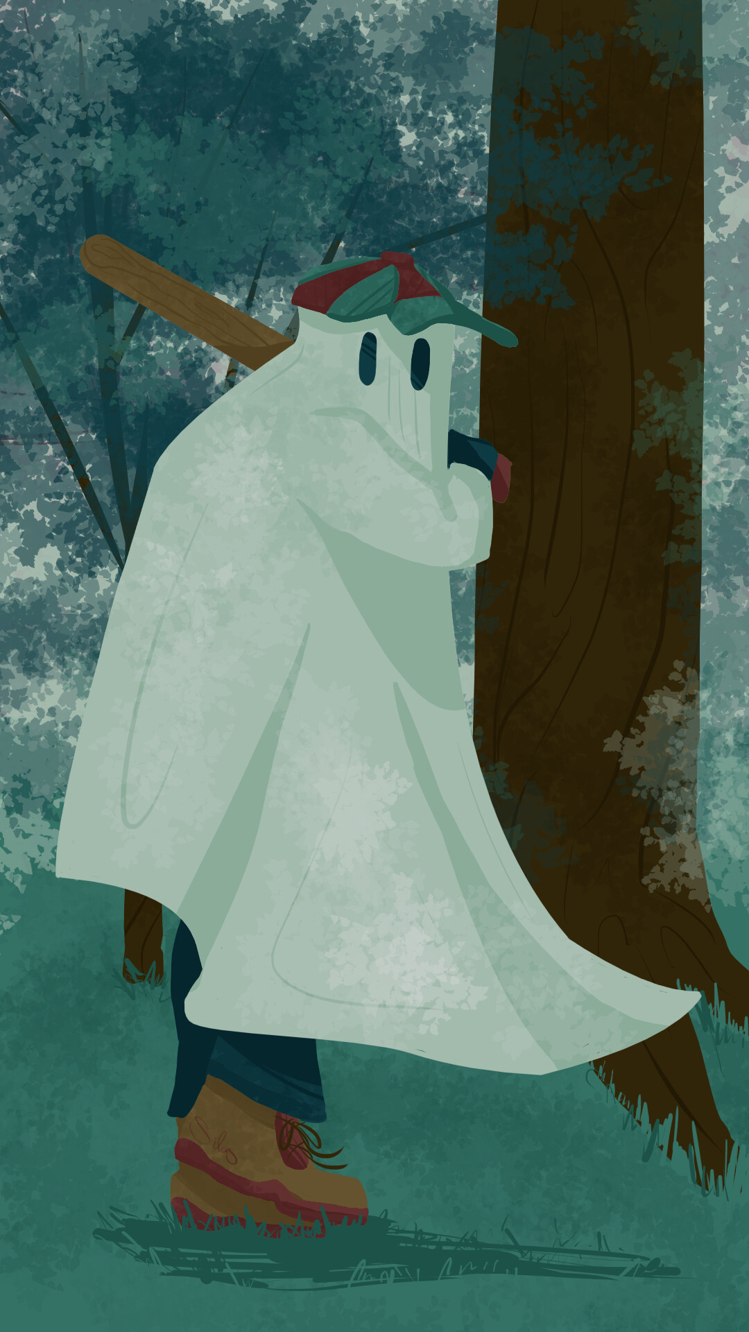 ArtStation - The Baseball Ghost