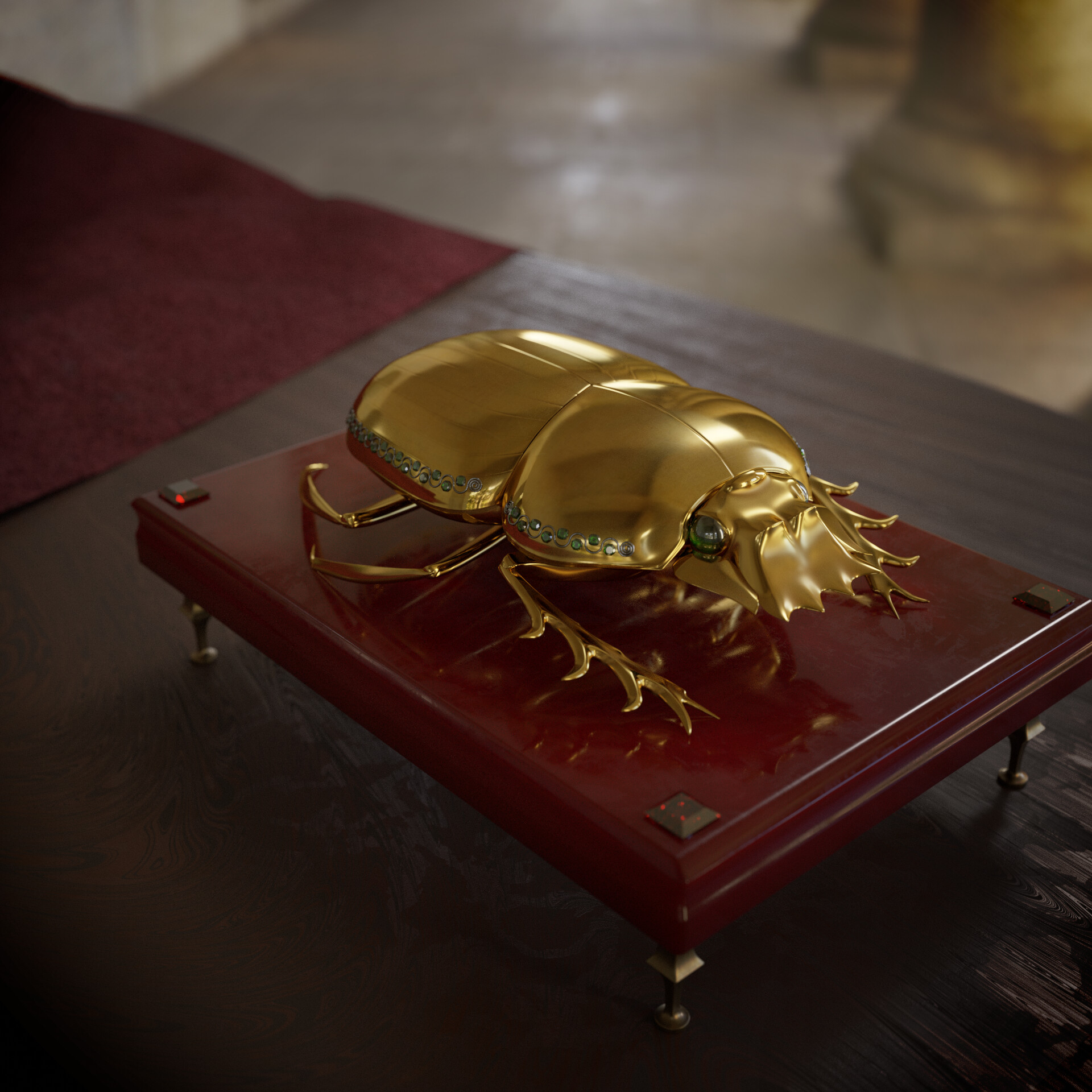 ArtStation - Golden scarab