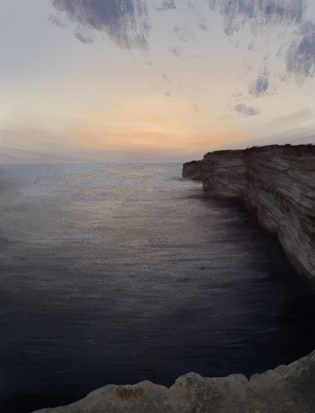 ArtStation - 2D landscape in Malta