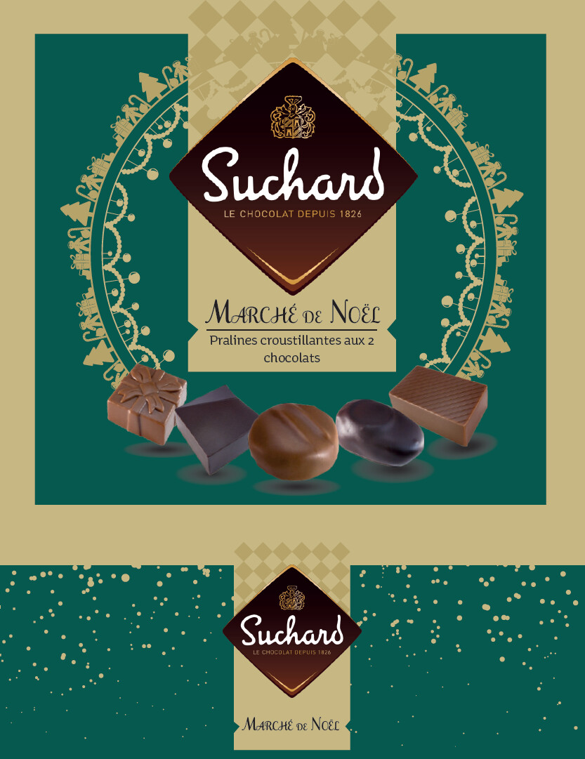 ArtStation - Packaging variation of a Suchard chocolate box