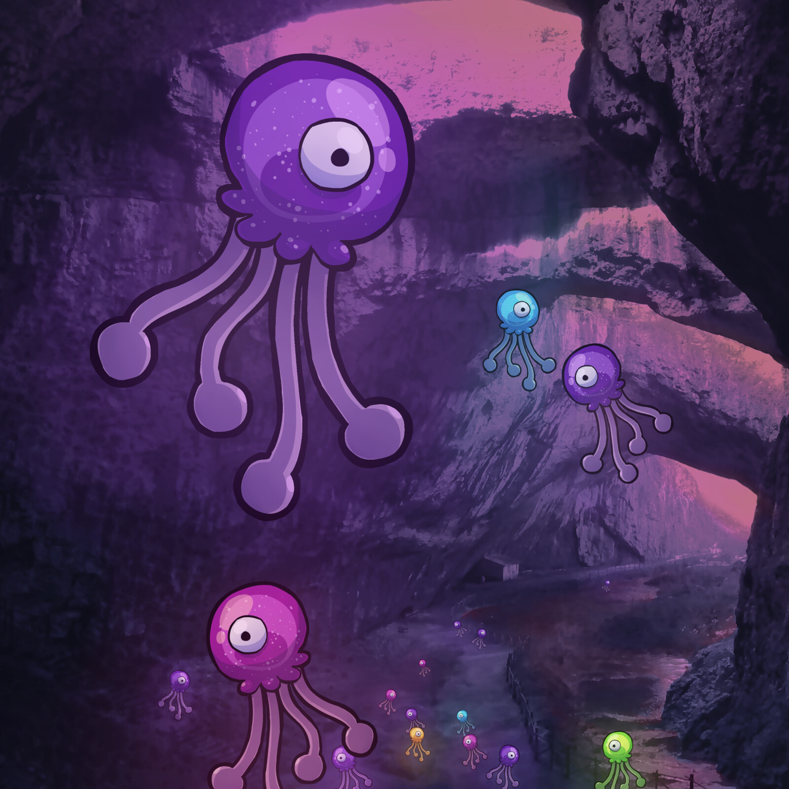 Kendrew Groff - Journey into uncanny valley - Glorp Cave