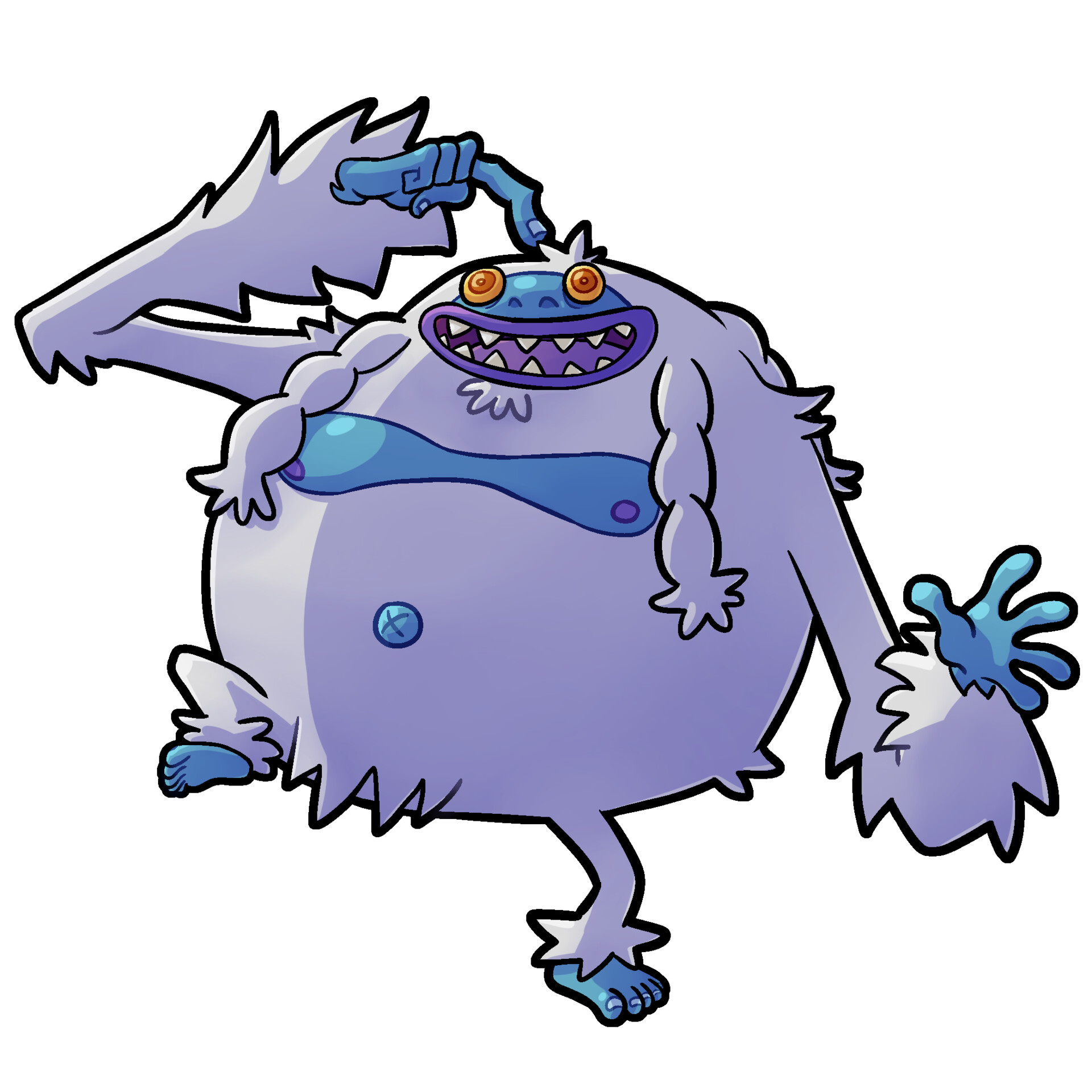 Kendrew Groff - Journey into uncanny valley - Misc monsters