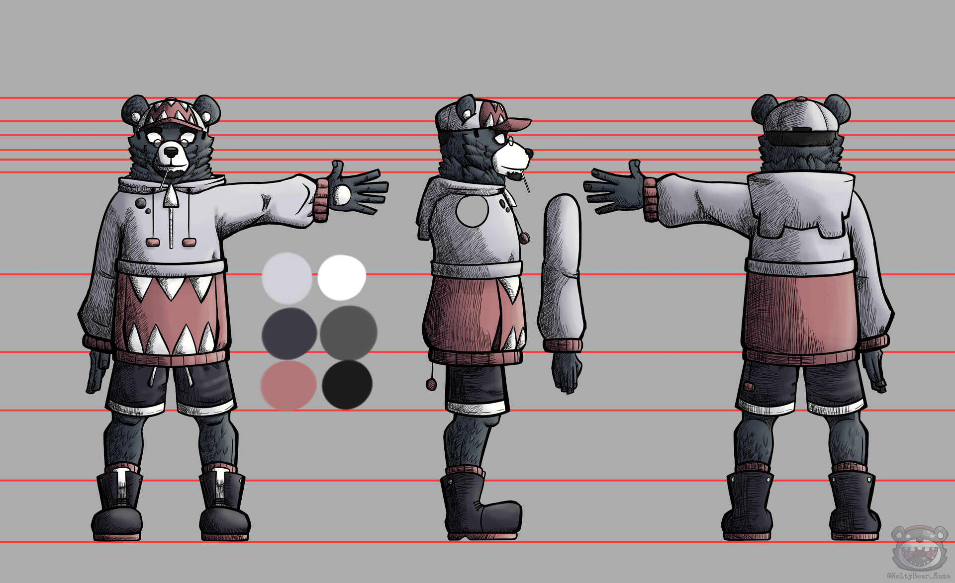 ArtStation - Rotation Sheet (Melty)