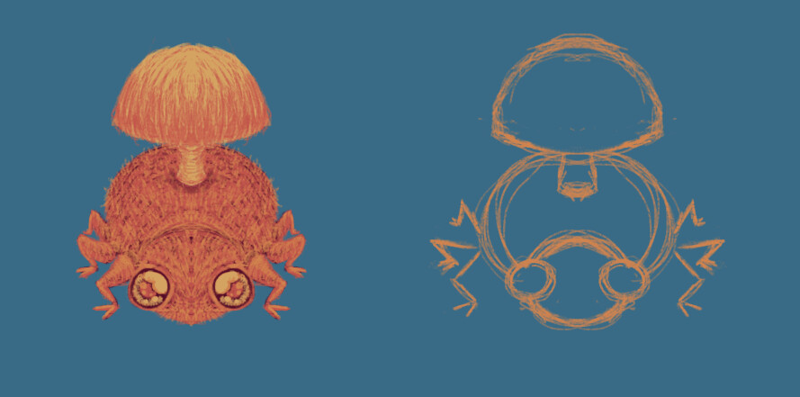 ArtStation - Creature animation study