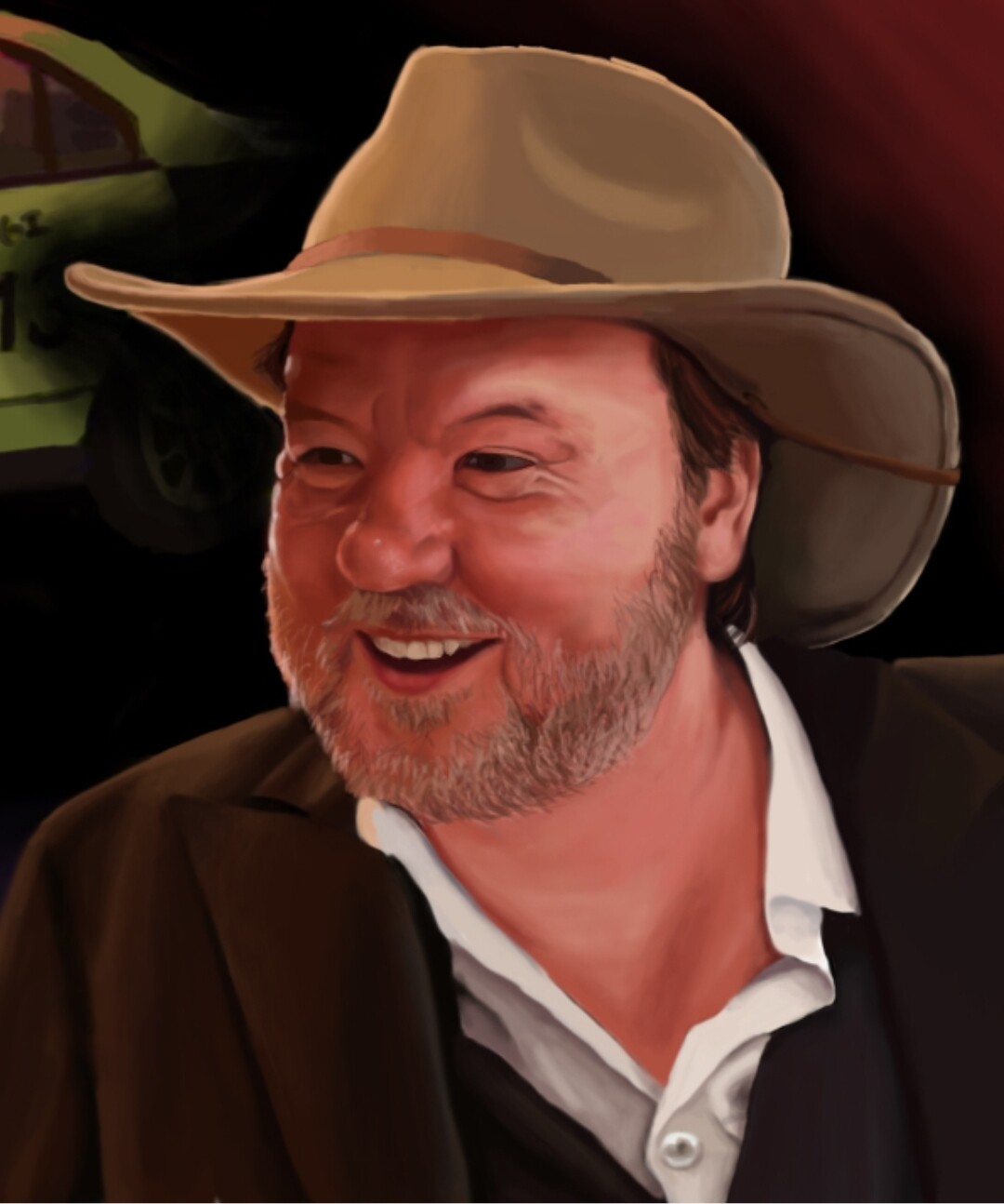 ArtStation - Digital portrait of Bruce McDonald
