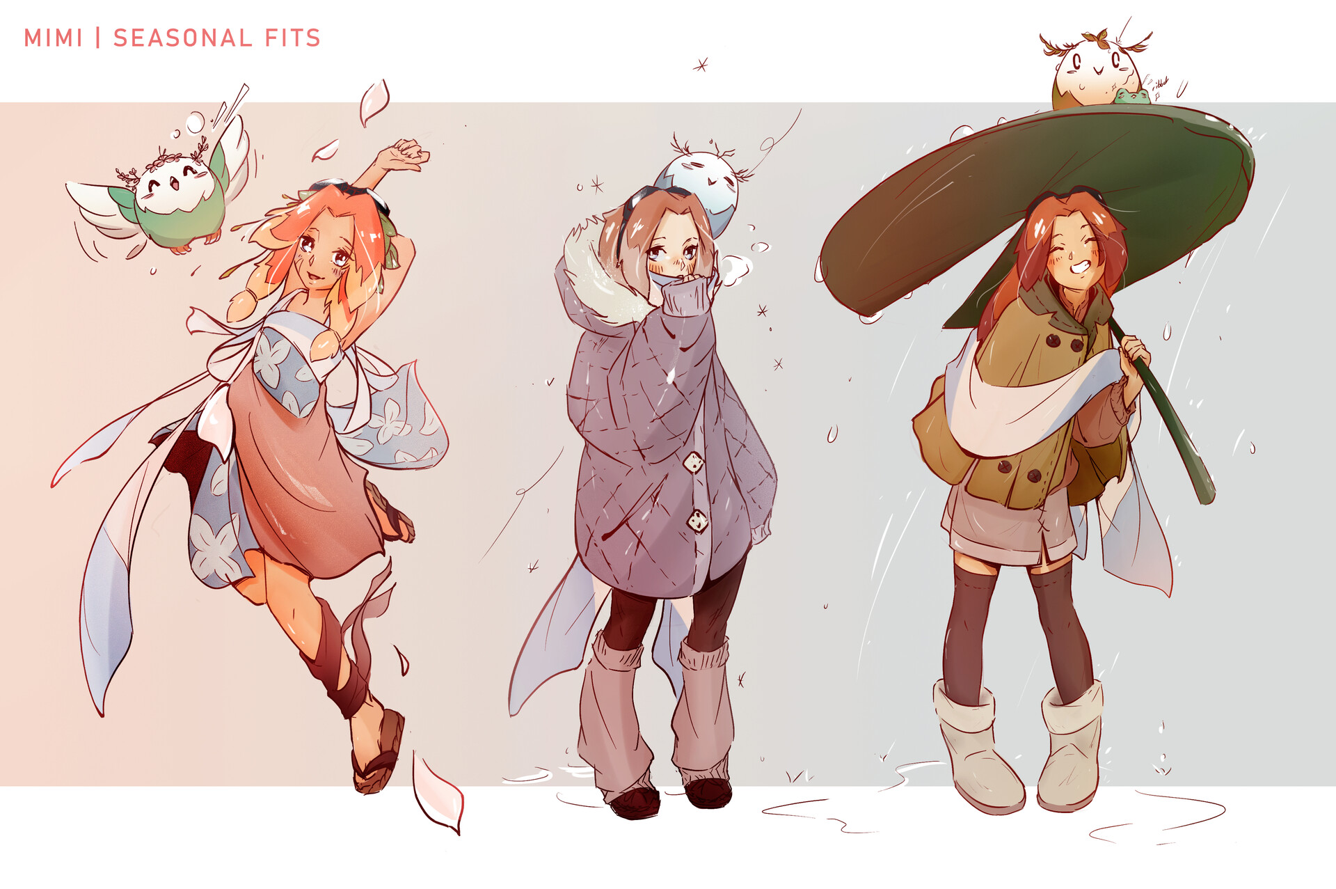 ArtStation - Mimi | Character Concept