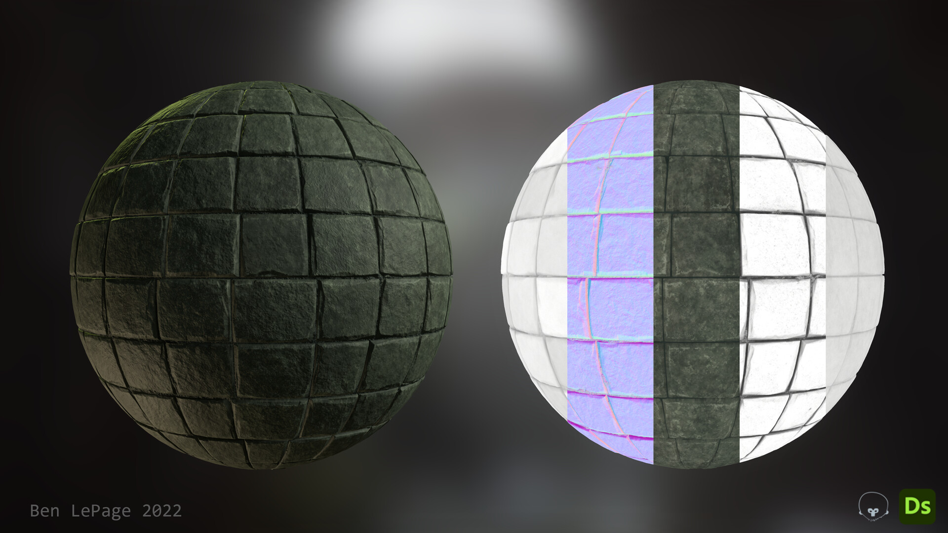 Ben LePage - Environment Study Material - Large Brick