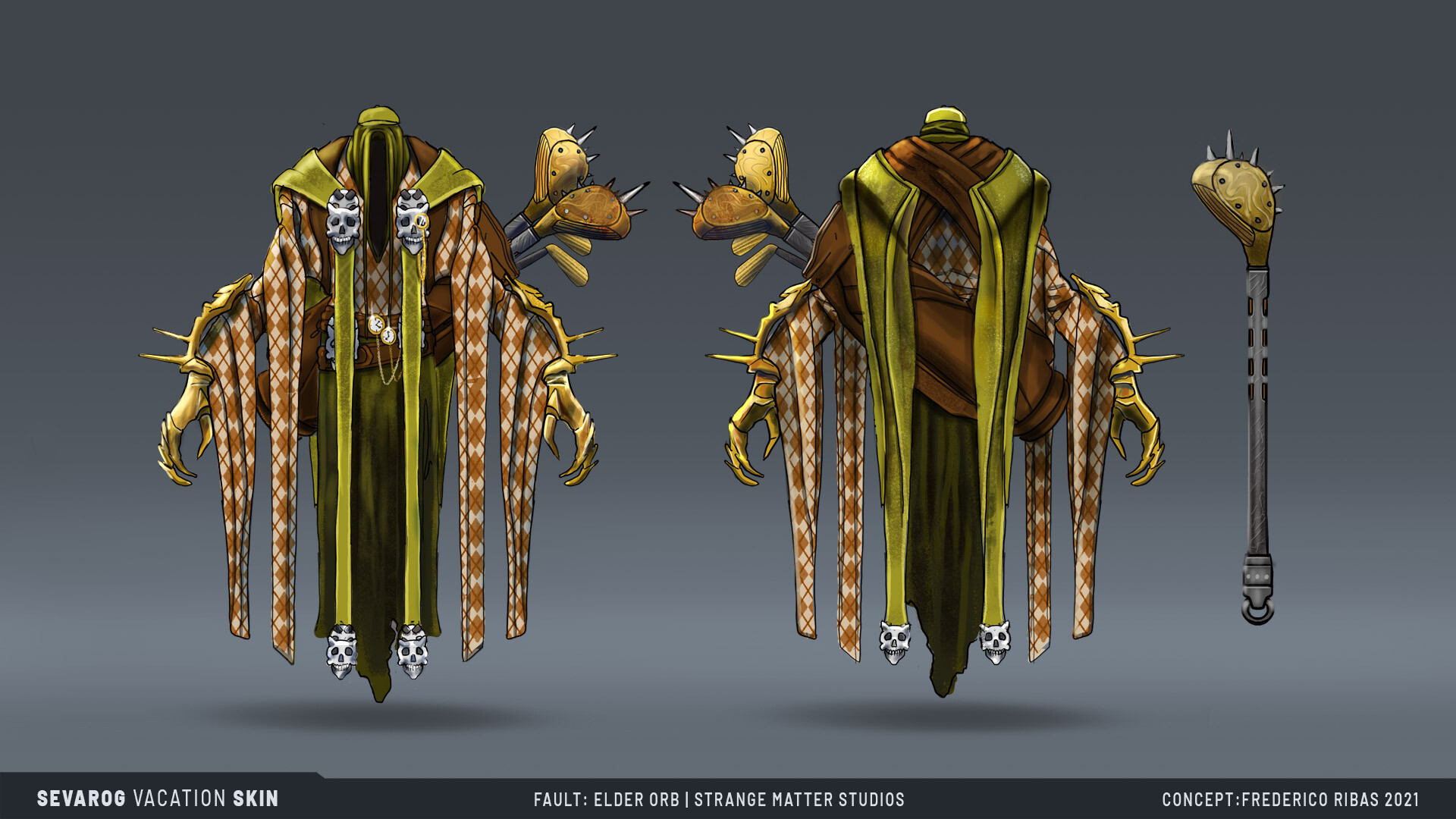 Frederico Ribas - Sevarog Vacation Skin concept