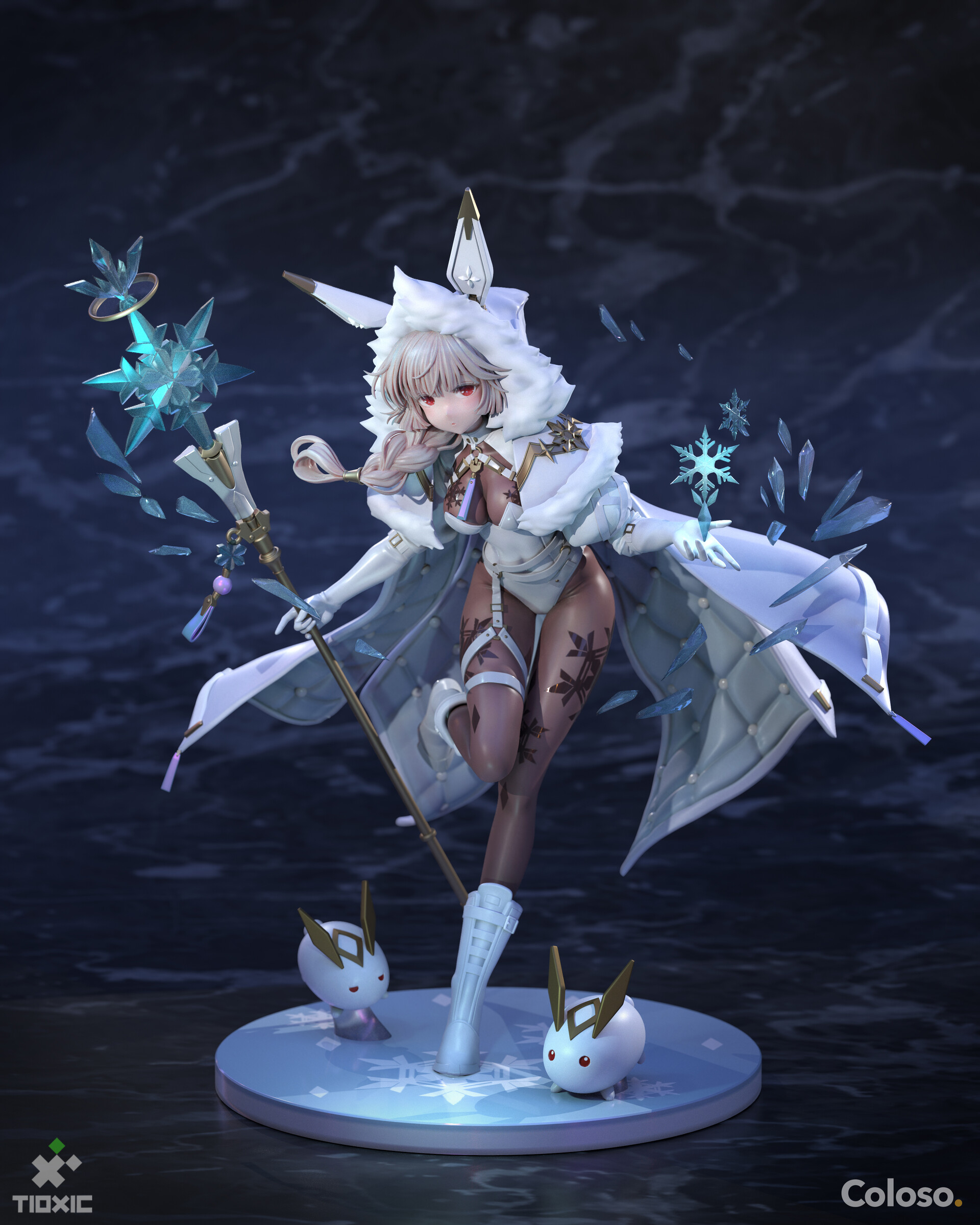 ArtStation - Snow Bunny