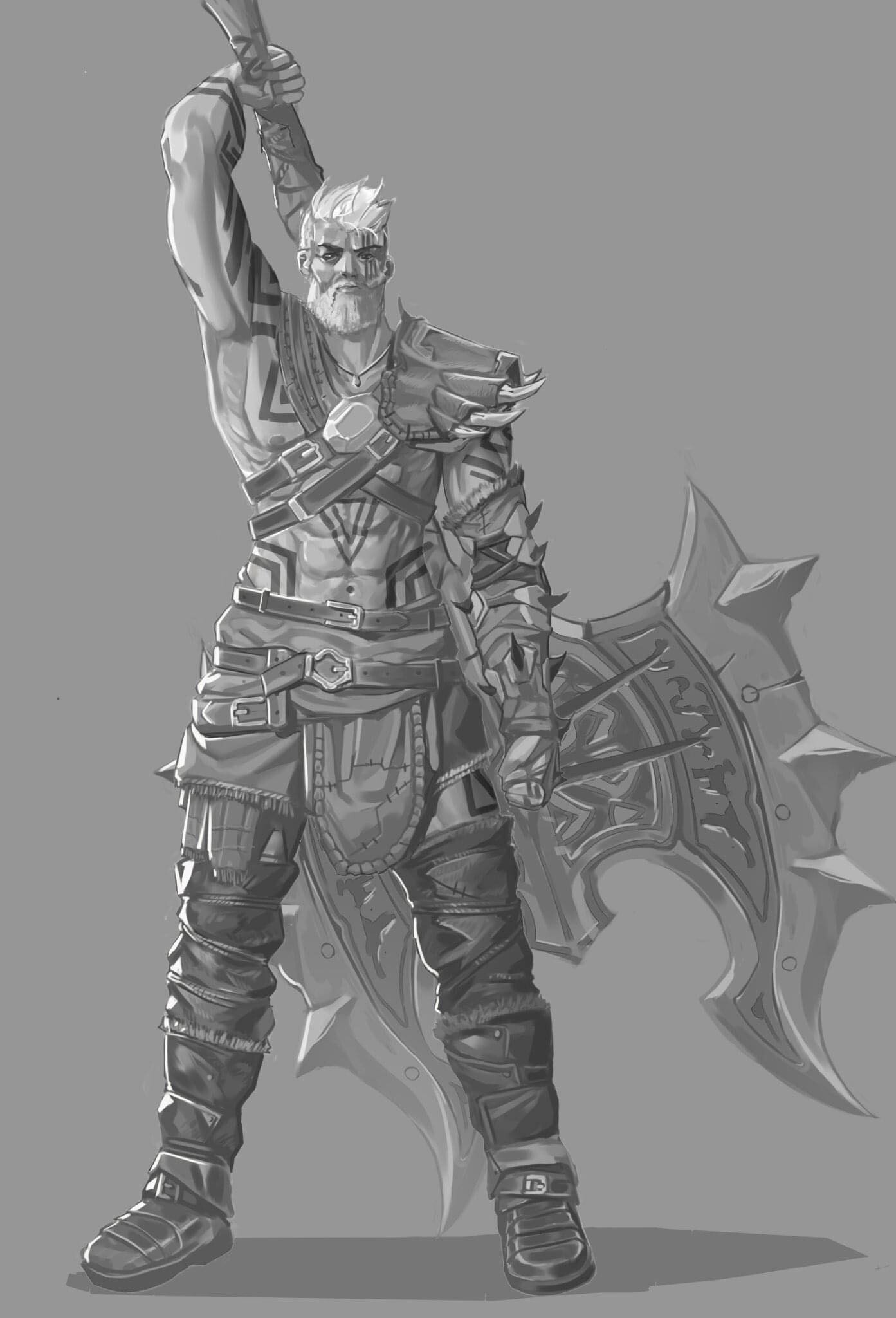 ArtStation - RPG game character design sample 1