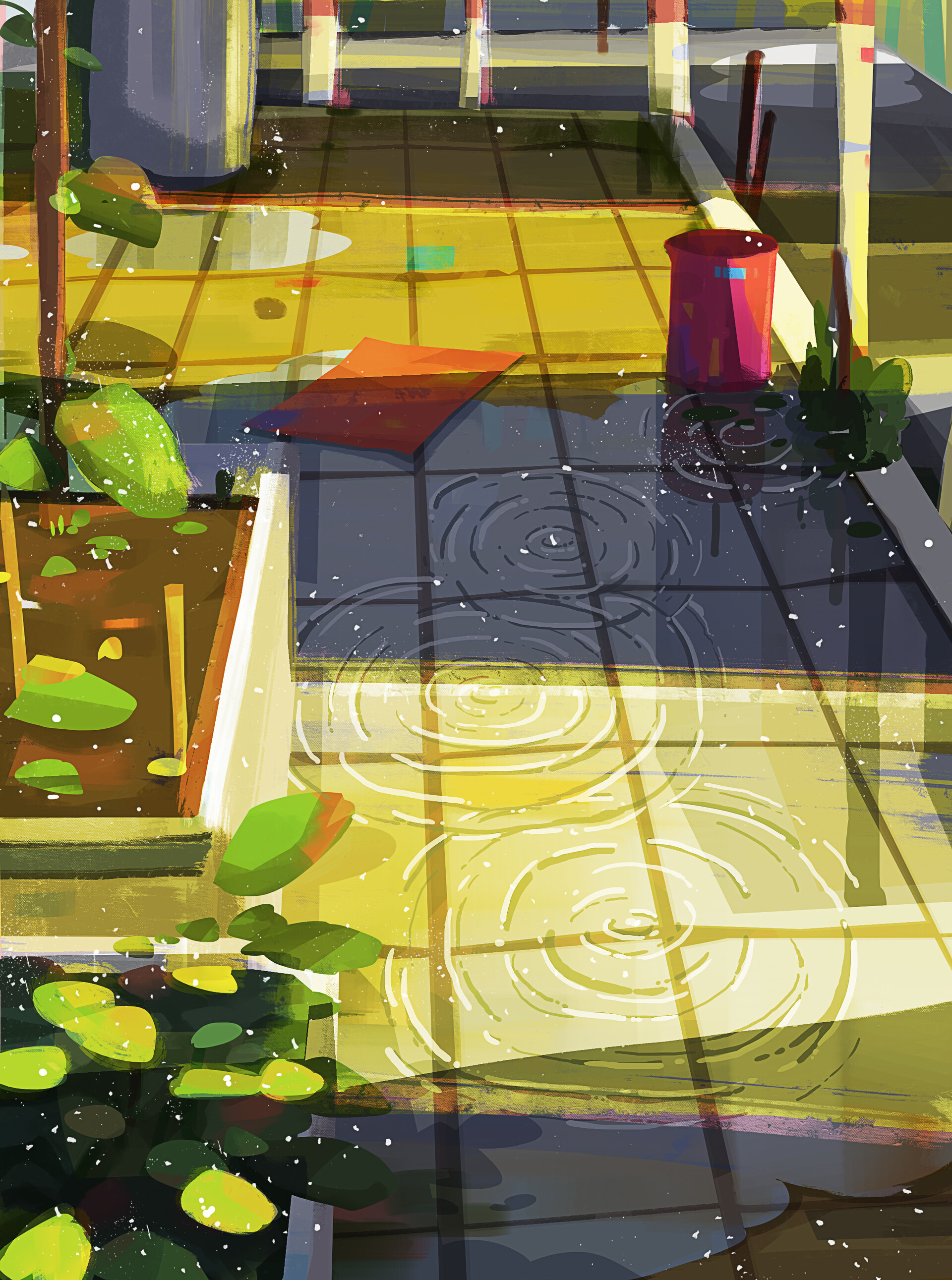 ArtStation - After the rain