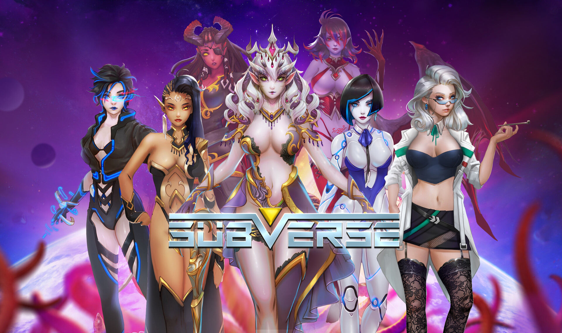 Thunder Cloud Studio - Subverse - Character Concept Showcase