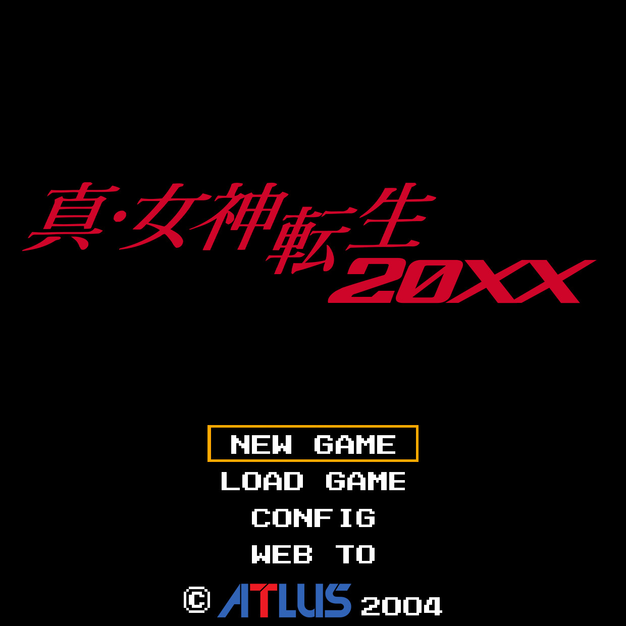 ArtStation - Shin Megami Tensei 20XX / 真・女神転生-20XX HD Title screen